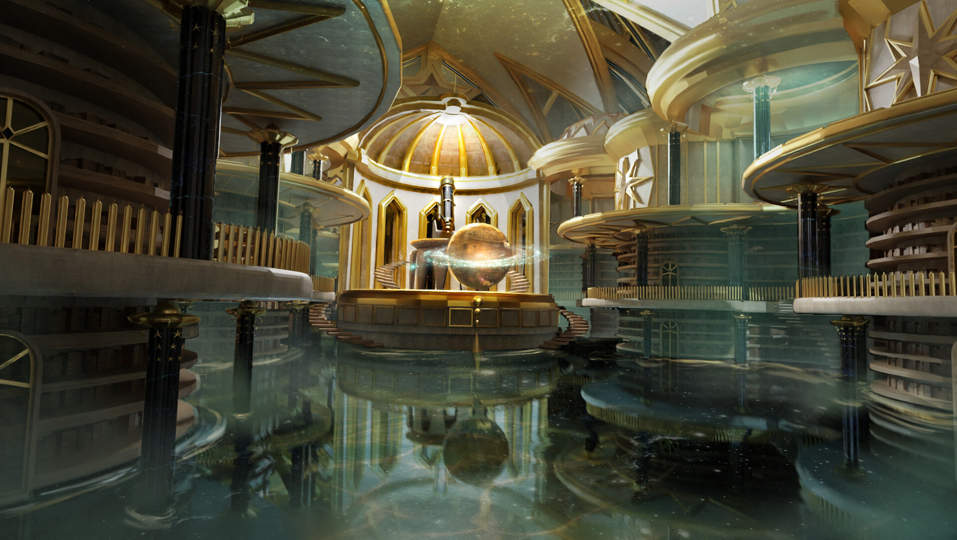 ArtStation - The Cosmic Observatory