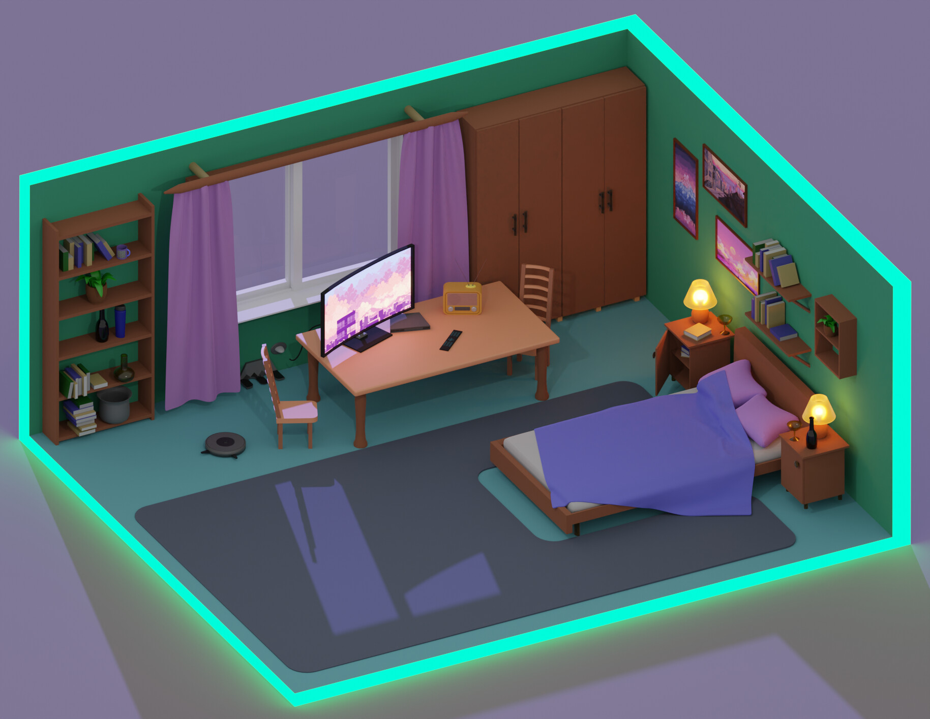 ArtStation - recreation room