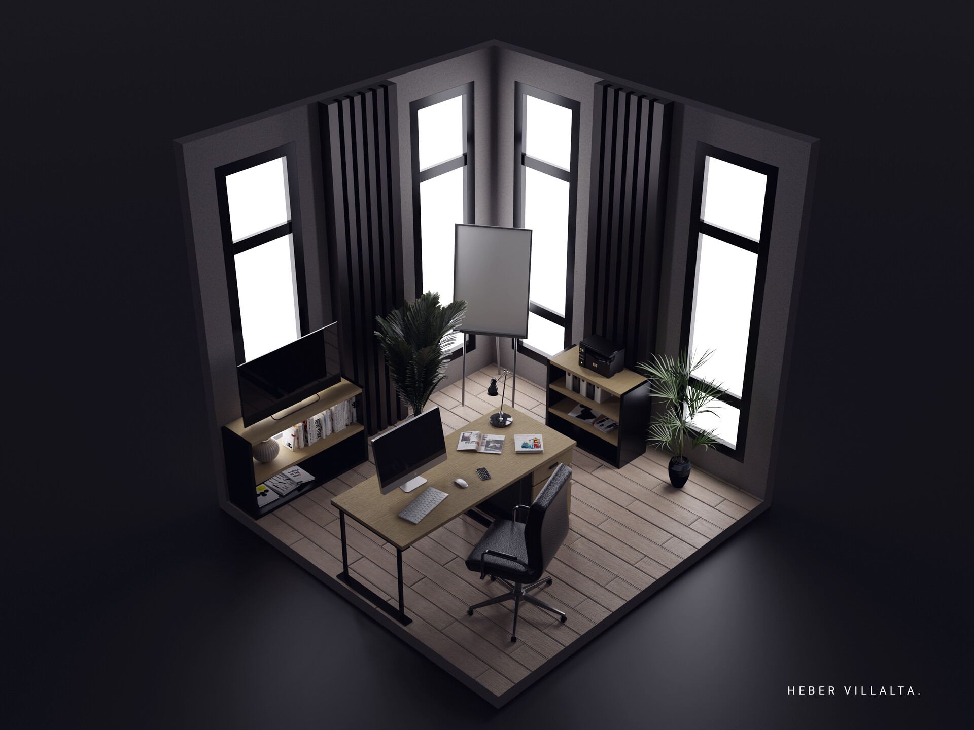 ArtStation - Mini Office