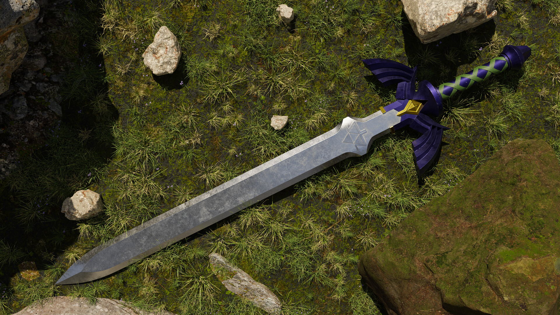 ArtStation - The Legend Of Zelda - Master Sword Fanart