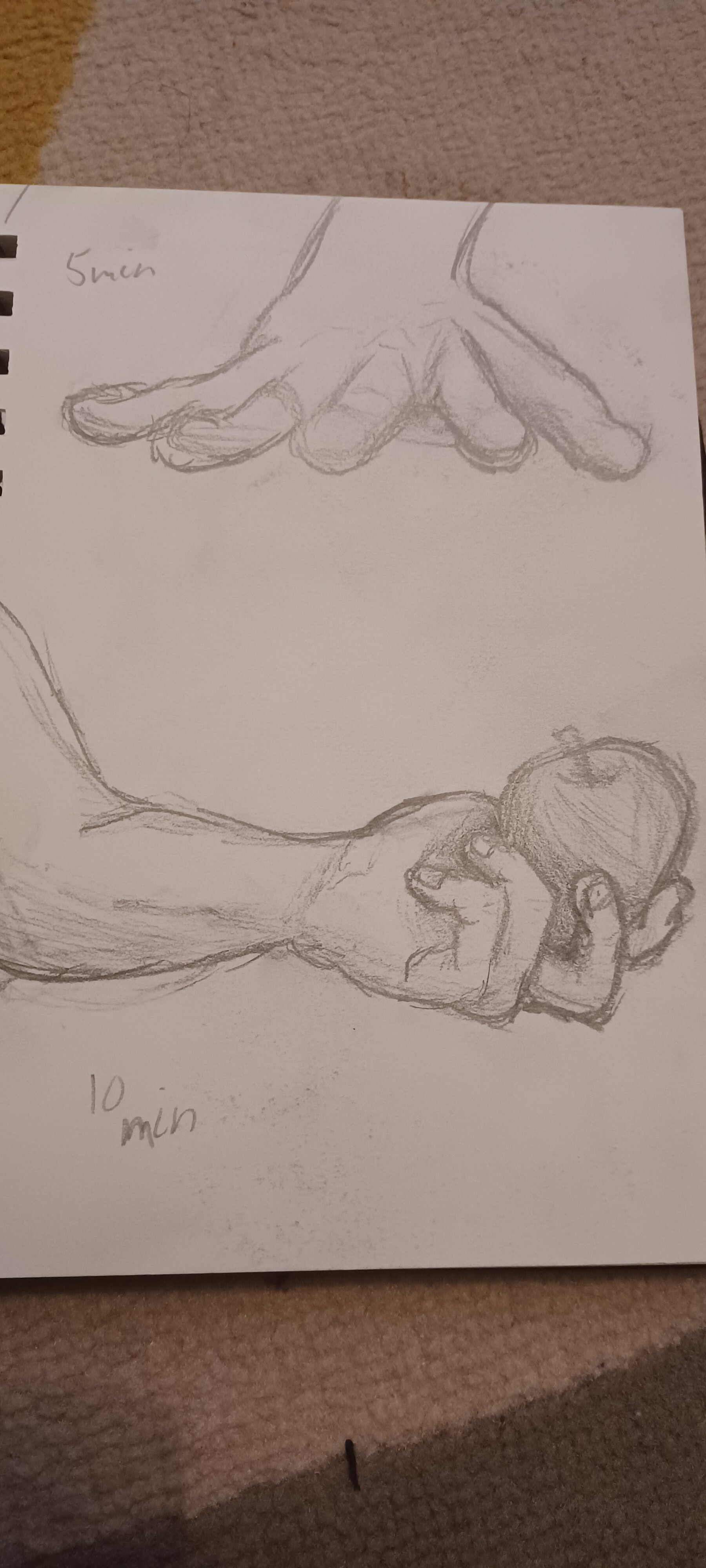Ross Everson - Sketchbook - Hands