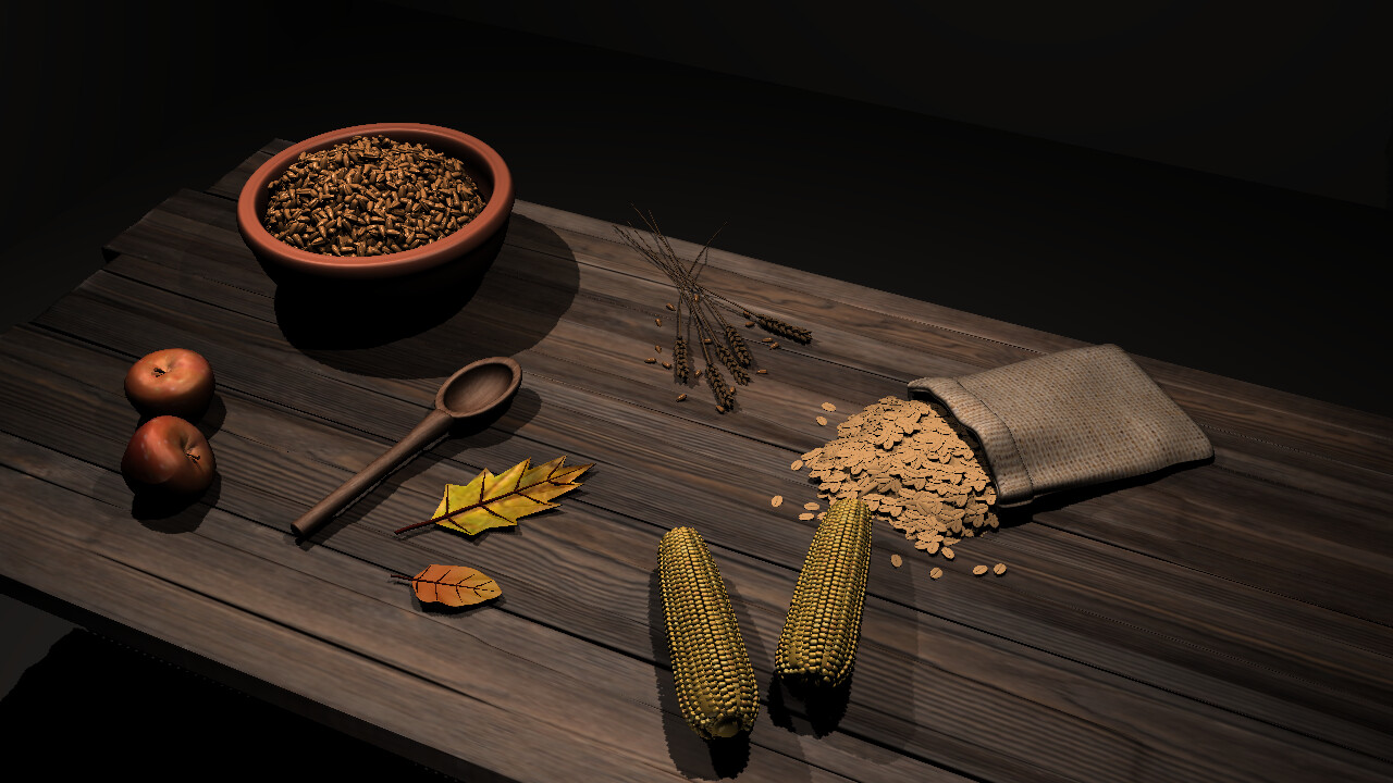 ArtStation - Harvest Food Renders