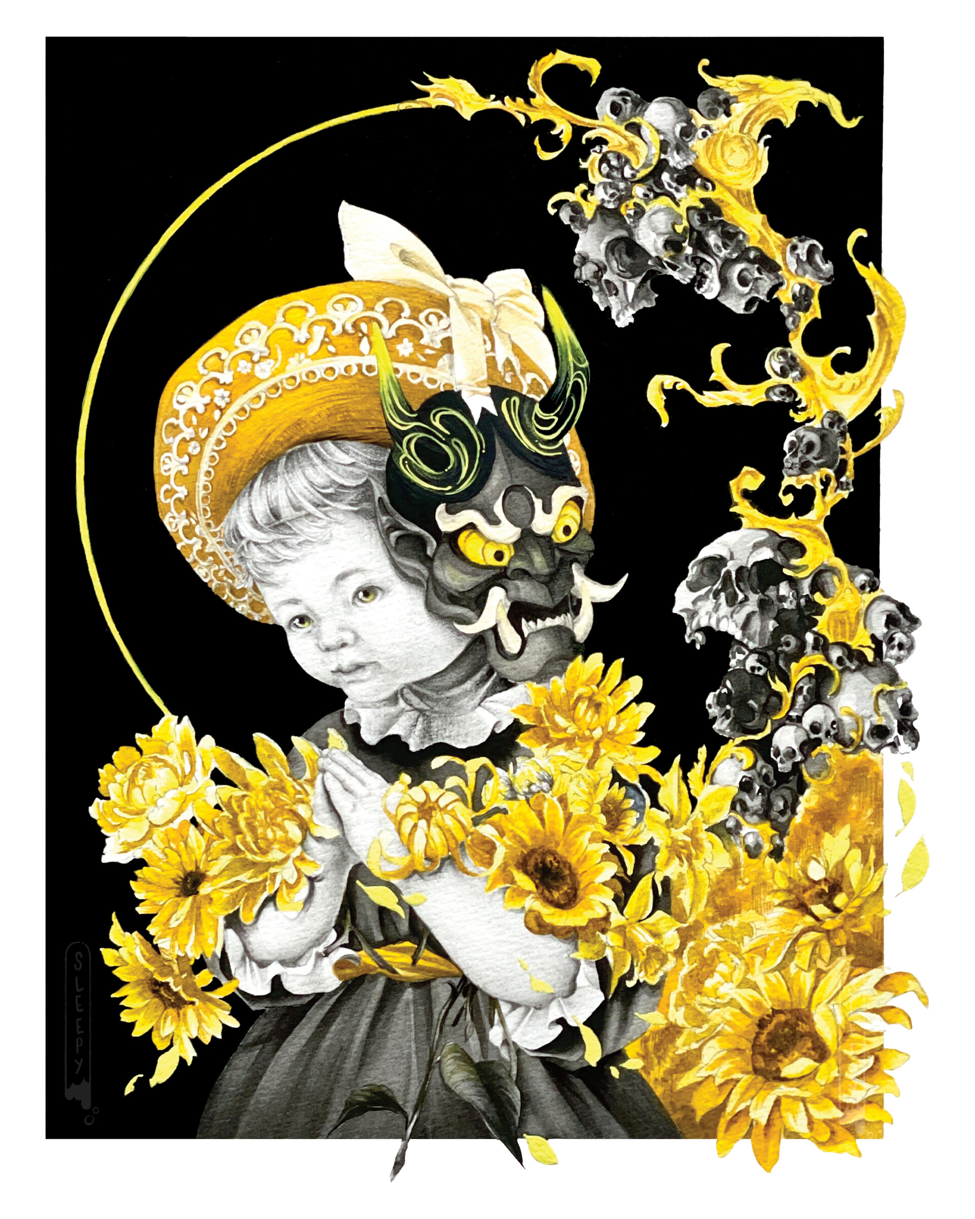 ArtStation - Subliminal Yellow Invocation