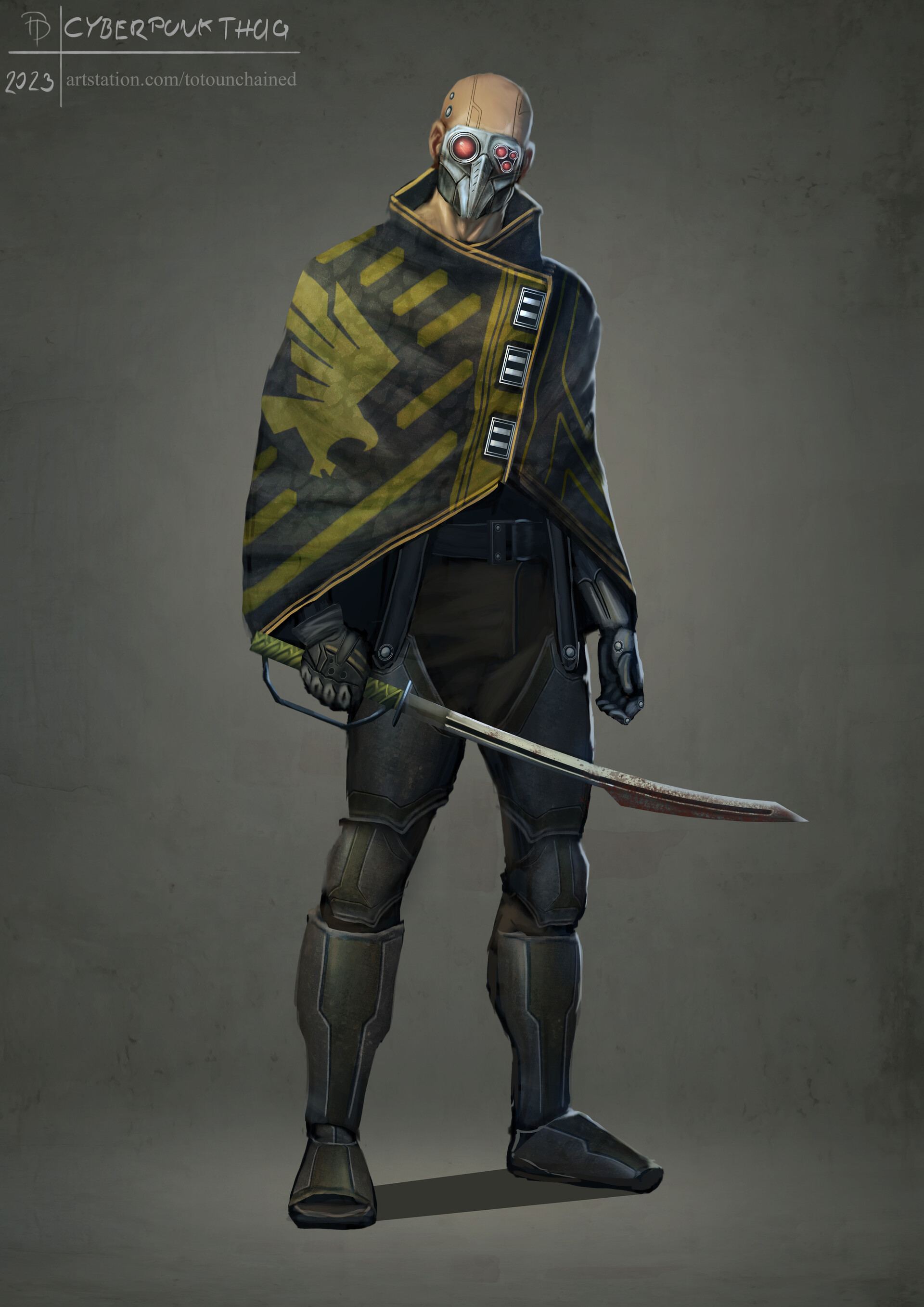 ArtStation - Cyberpunk Thug