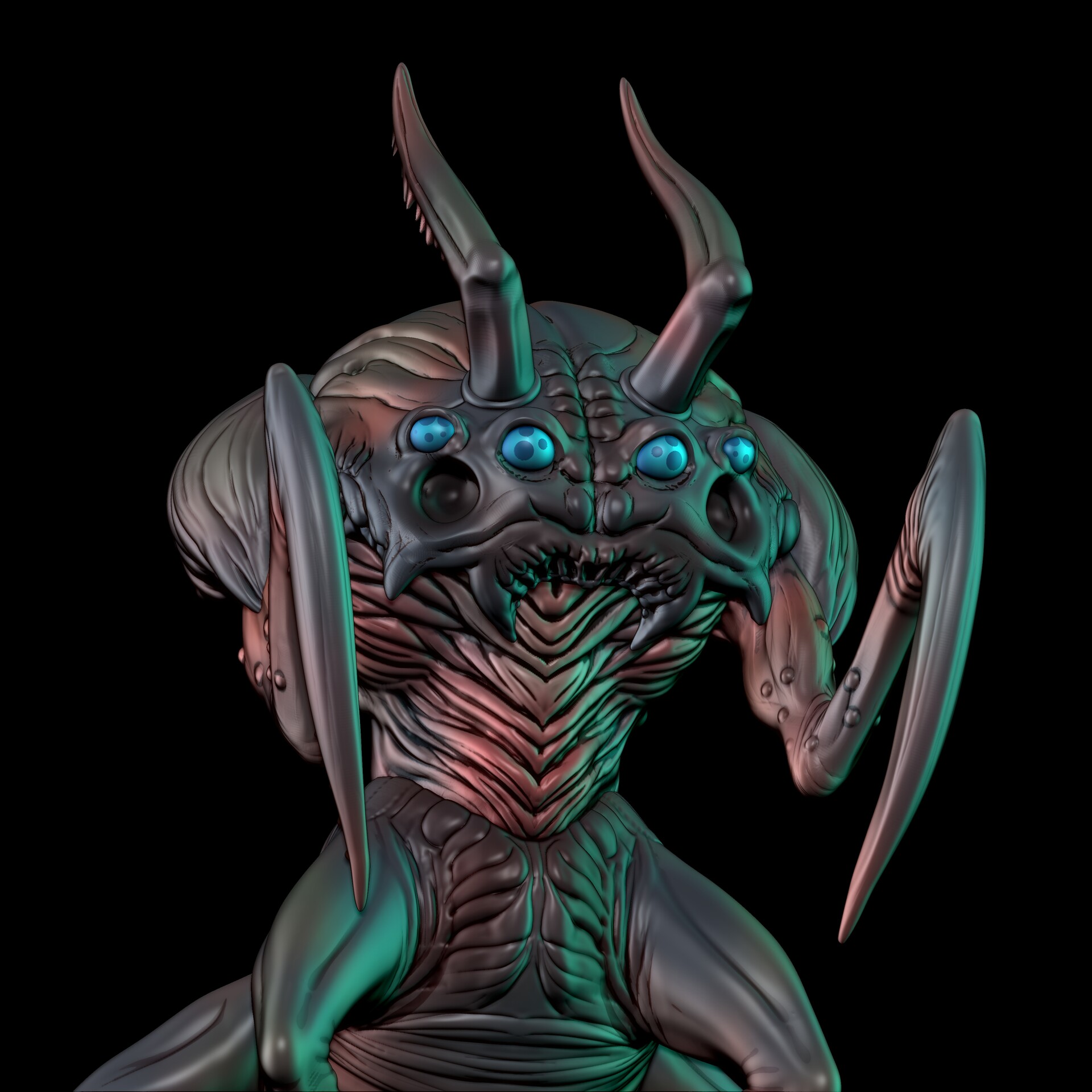 ArtStation - Creature character 3d Model