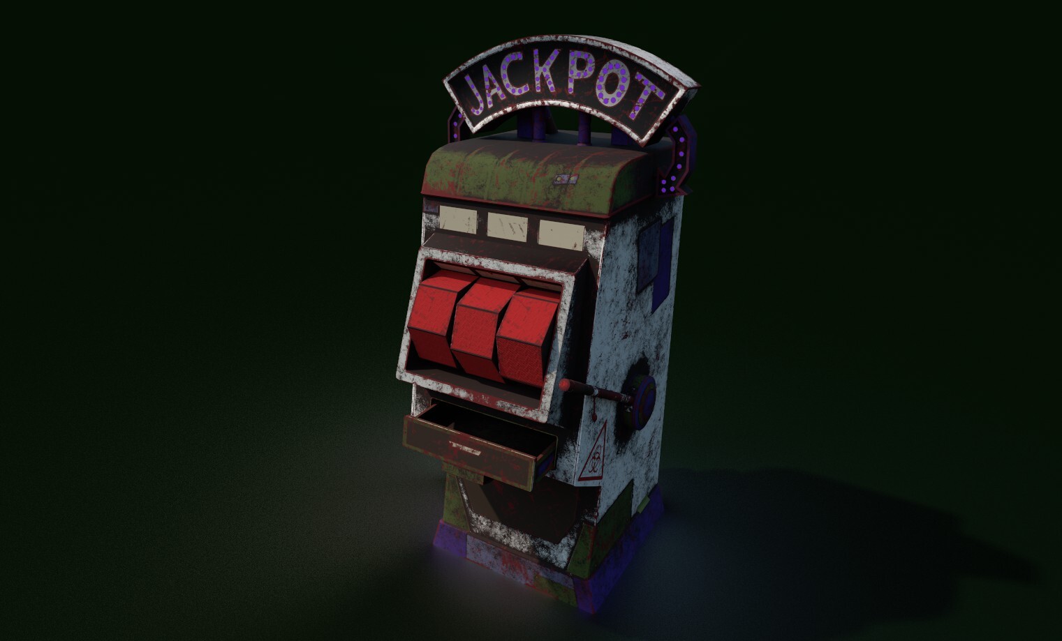 ArtStation - Slotmachine 3D Painted