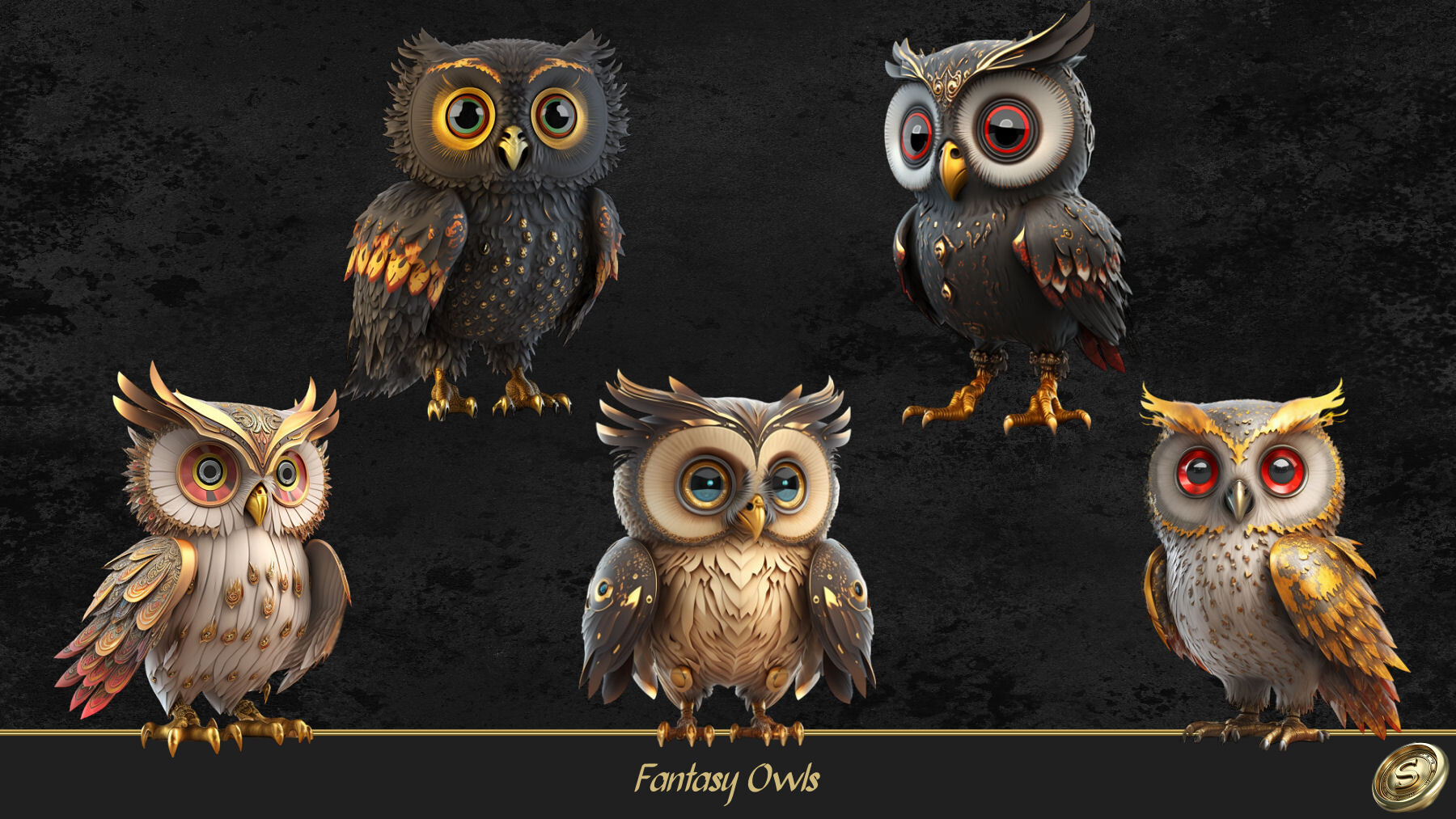 ArtStation - Fantasy Owl