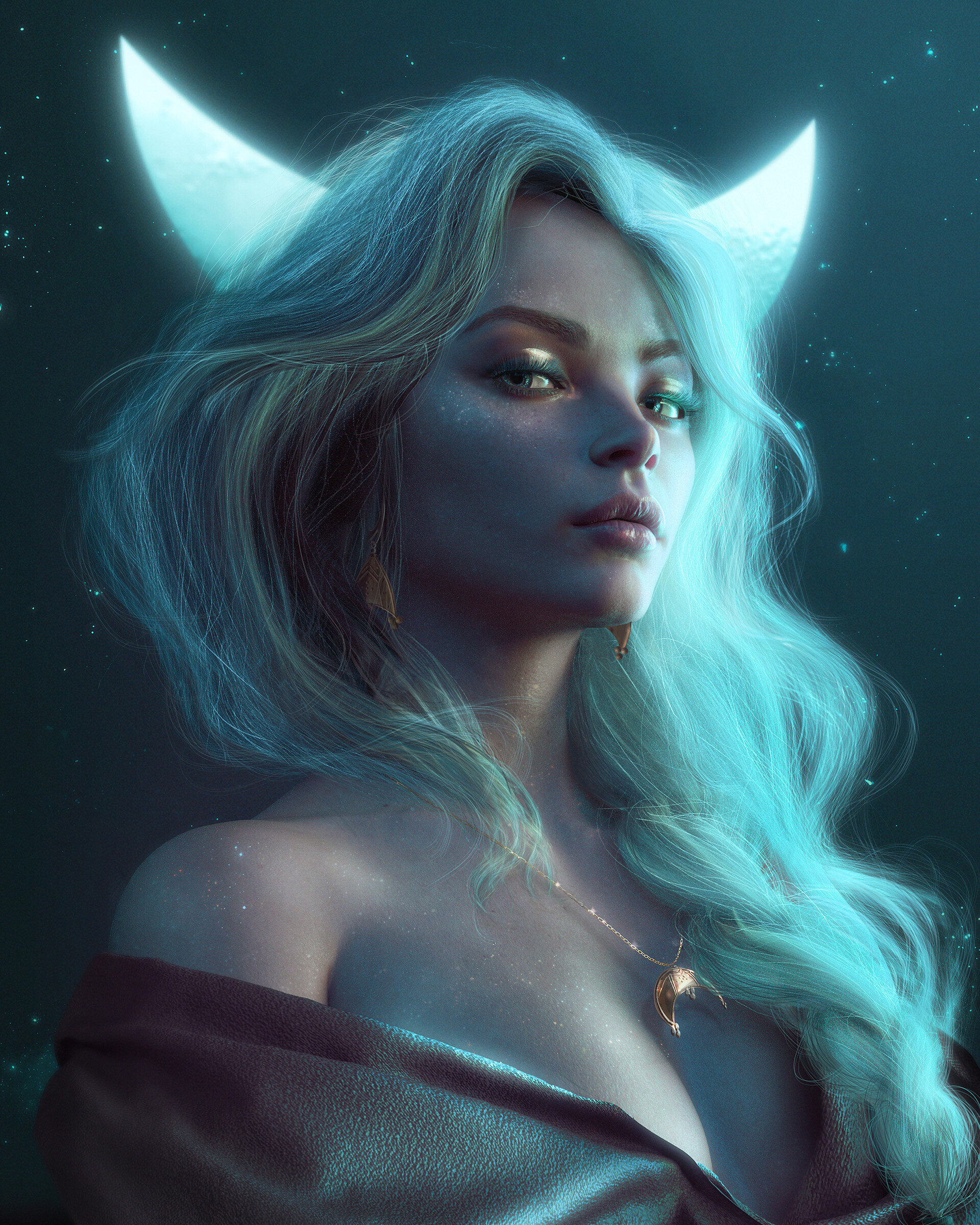 ArtStation - Waning Crescent.