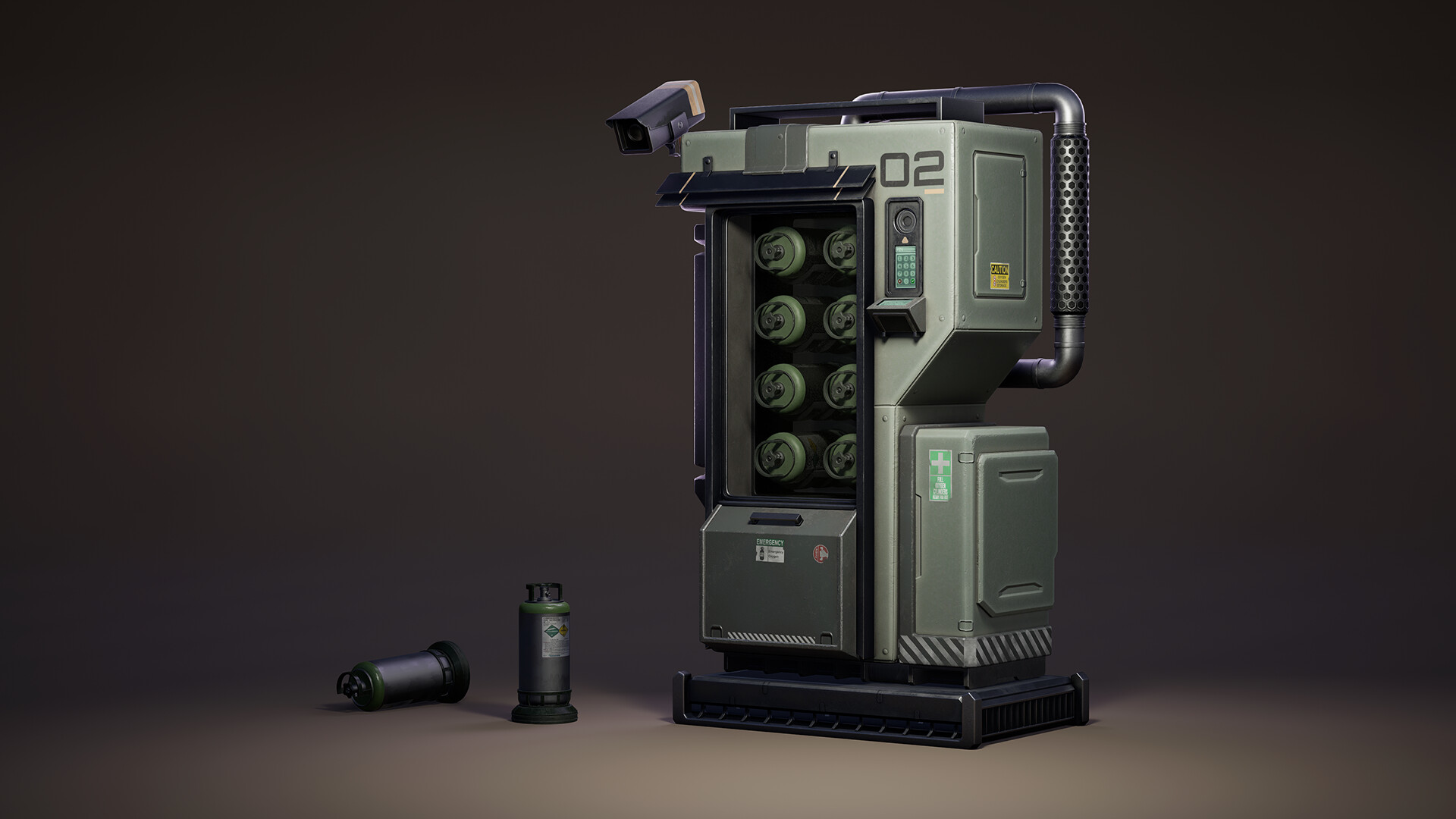 ArtStation - Tank Dispenser