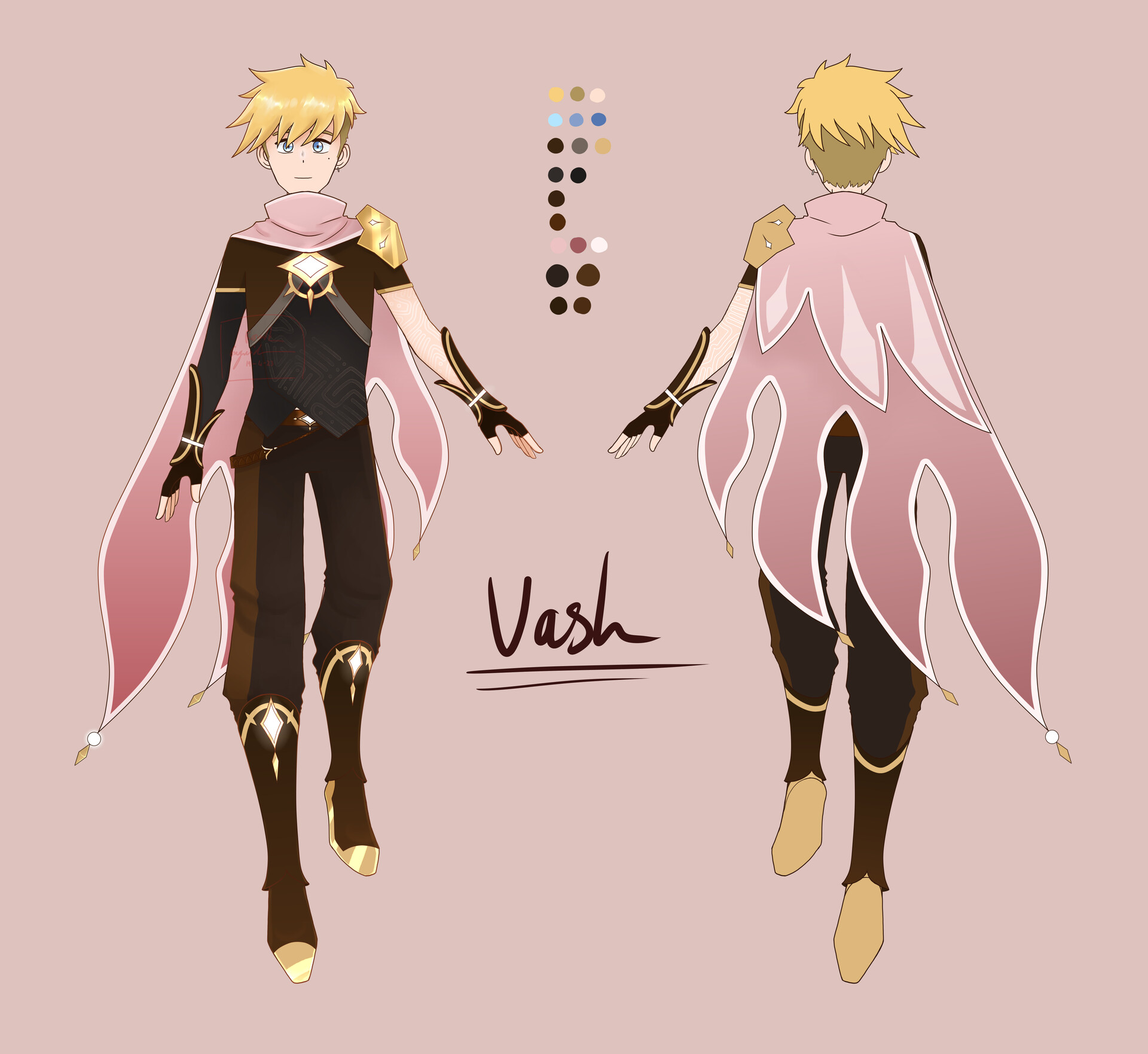 ArtStation - Vash & Nai Genshin AU