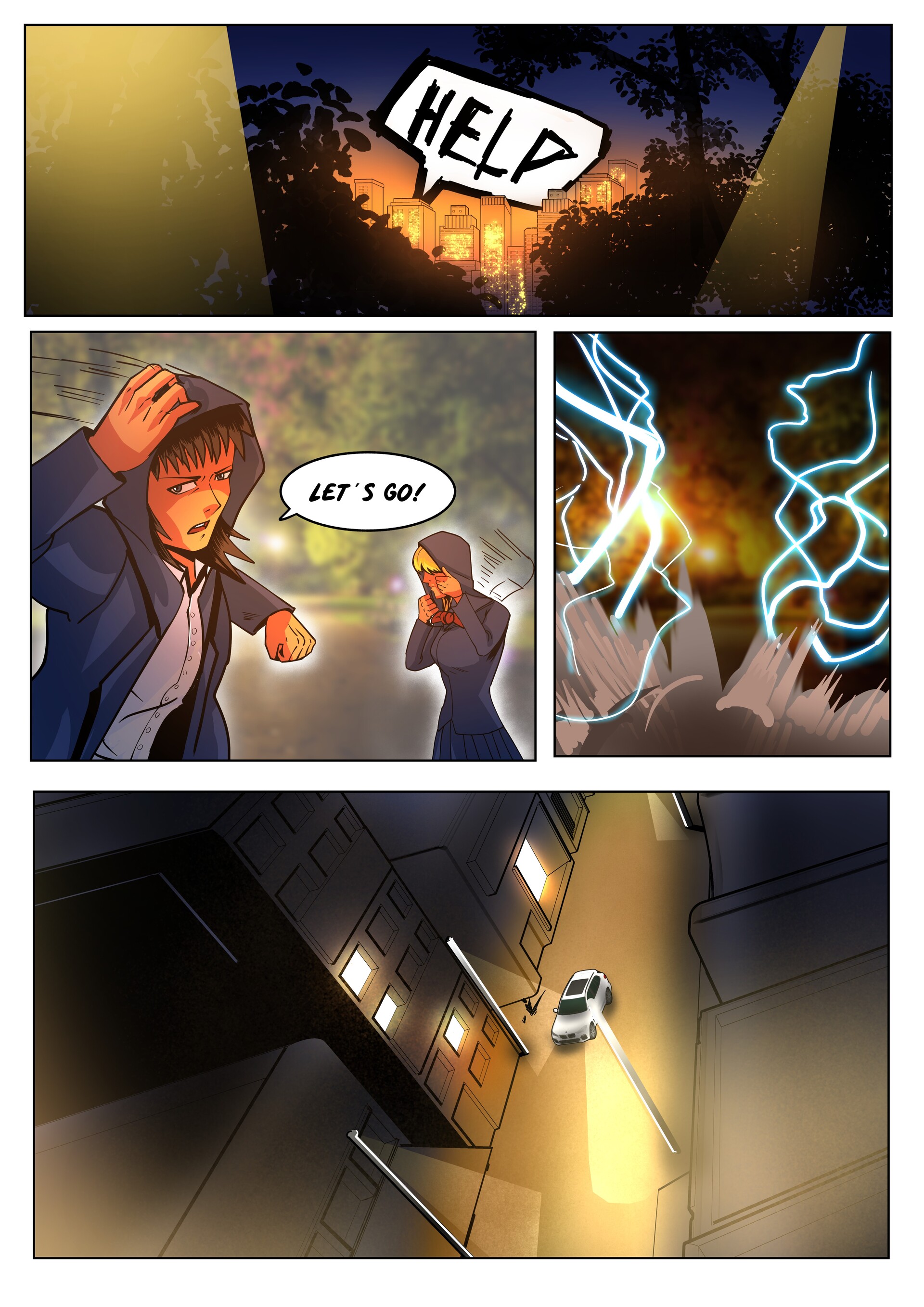 ArtStation - TBA Superhero Comic