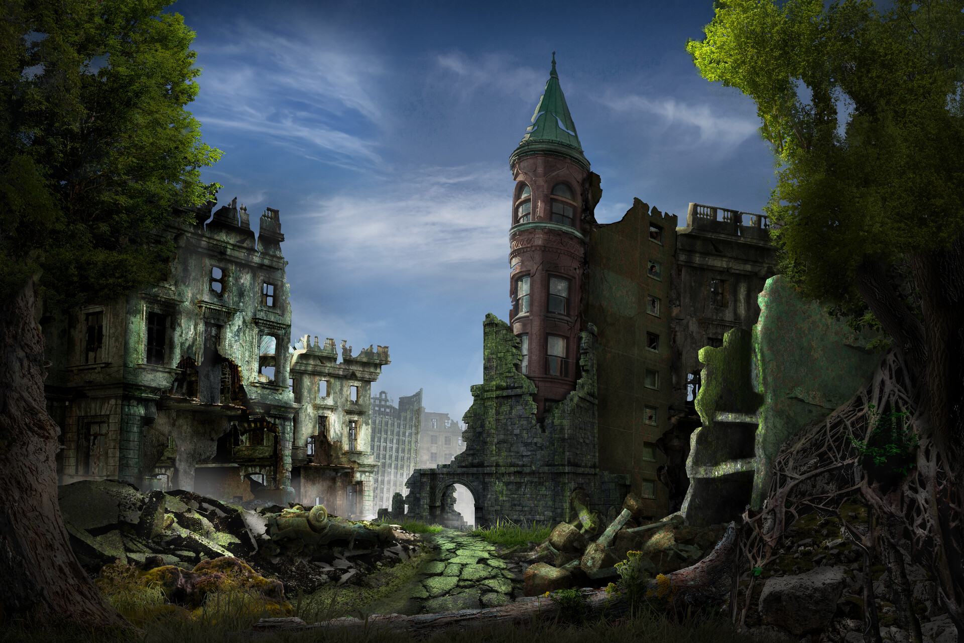 ArtStation - City Ruins