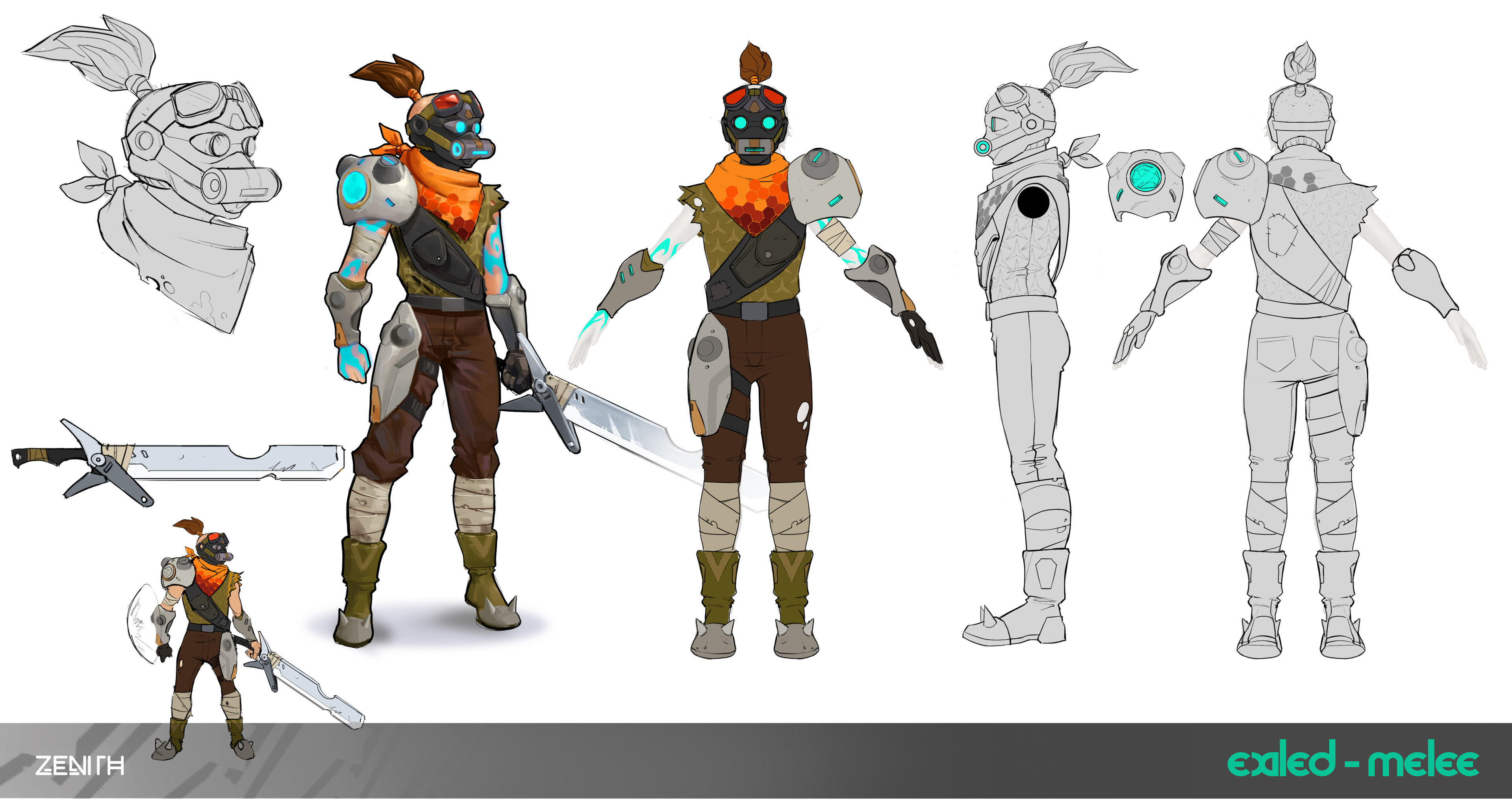 Thunder Cloud Studio - Zenith: The Last City - Characters Showcase