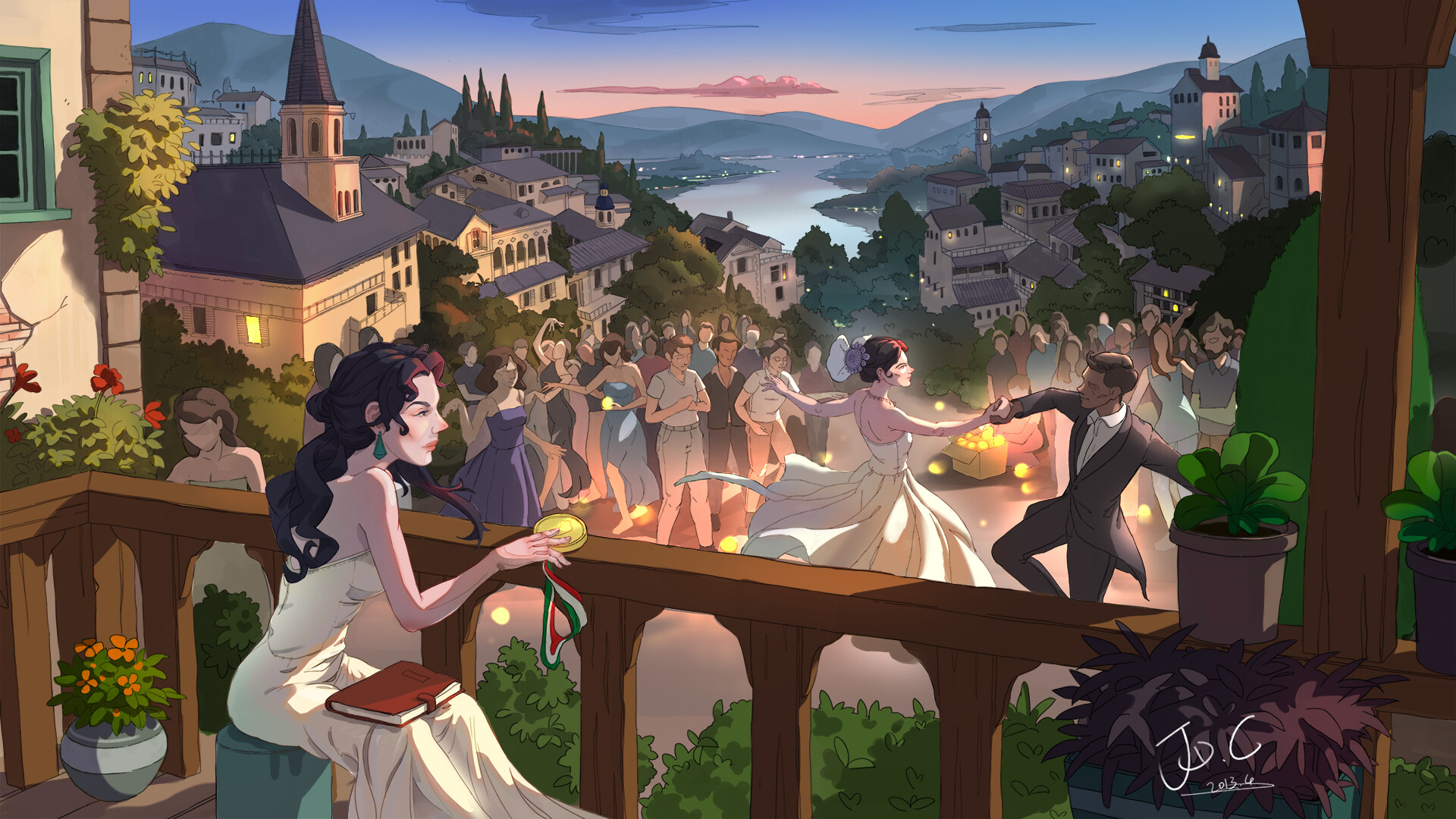 ArtStation - Shanting town