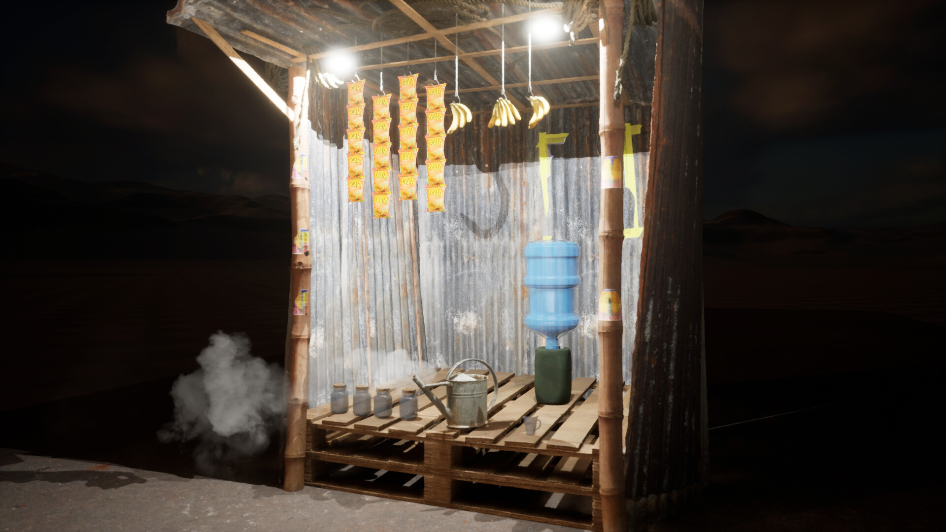 ArtStation - Tea Stall (Tong Dokan)