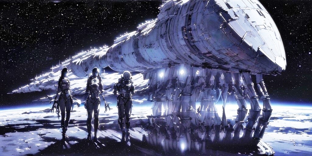 ArtStation - Deep space saga