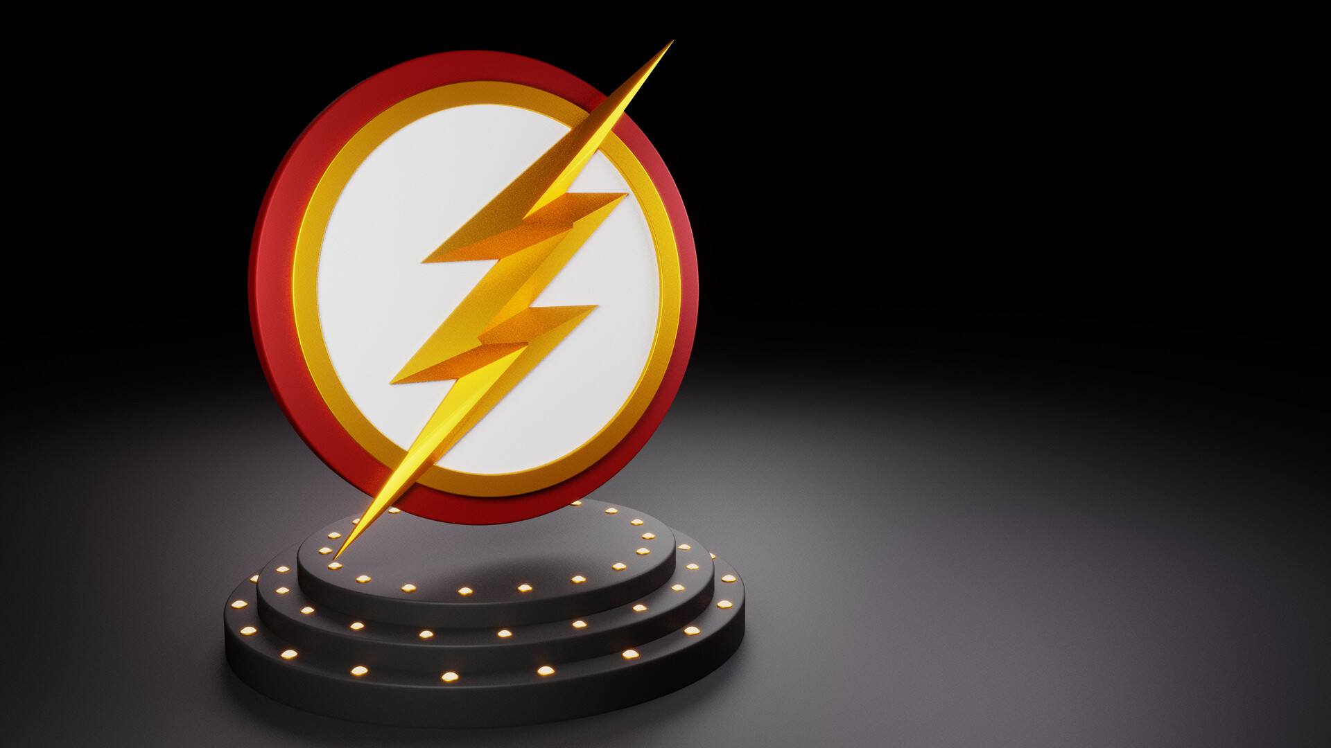 ArtStation - Logo The Flash - C4D