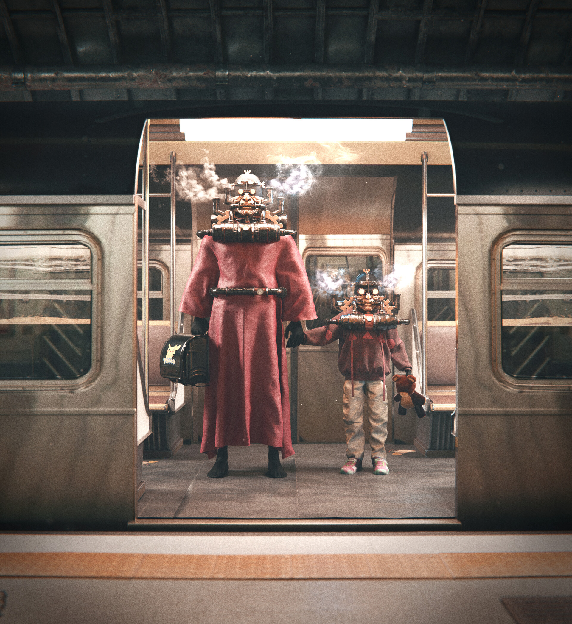 ArtStation - Junior First Day of School