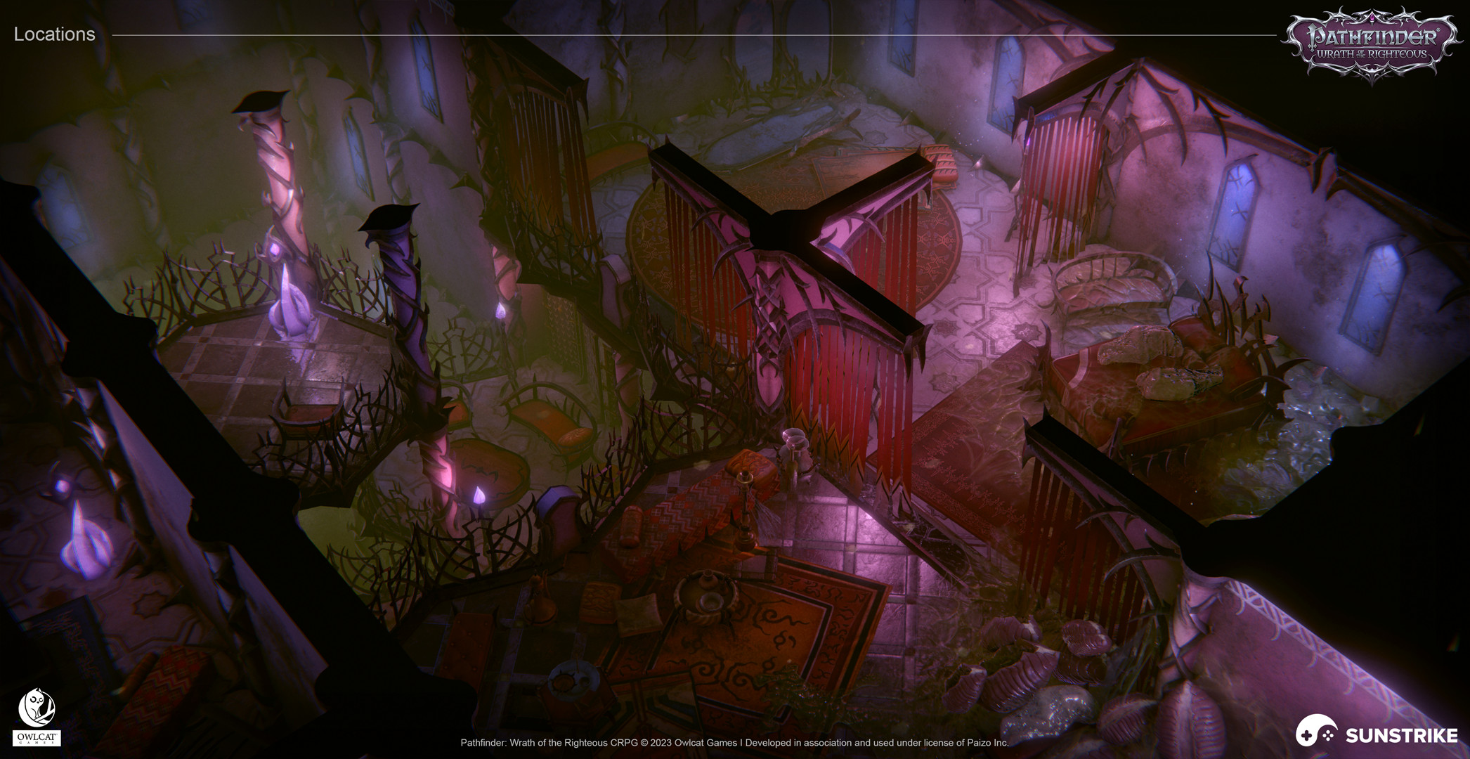 SunStrike Studios - Locations for Pathfinder: Wrath of the Righteous. Part2