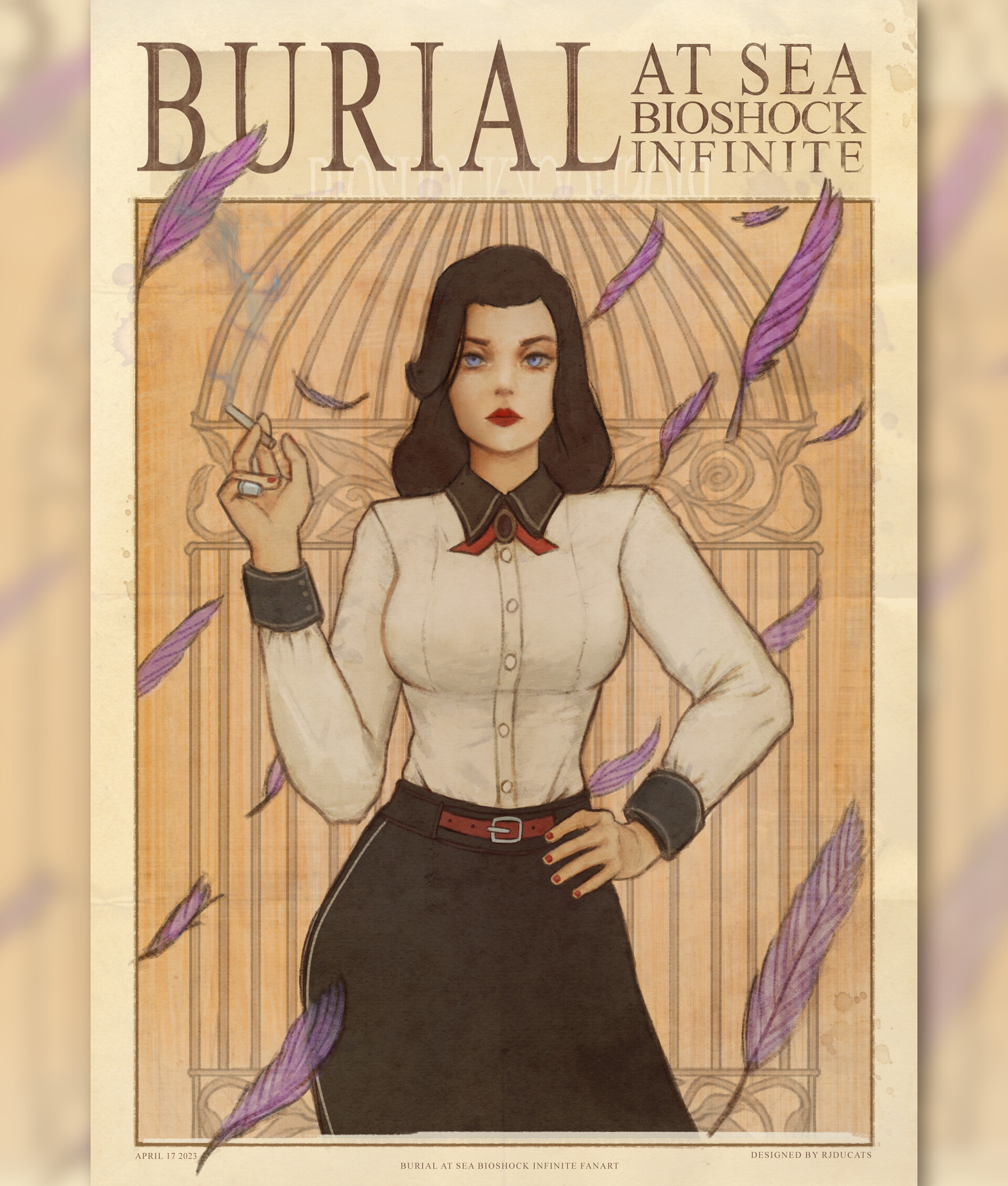 ArtStation - Bioshock Infinite Elizabeth Fanart