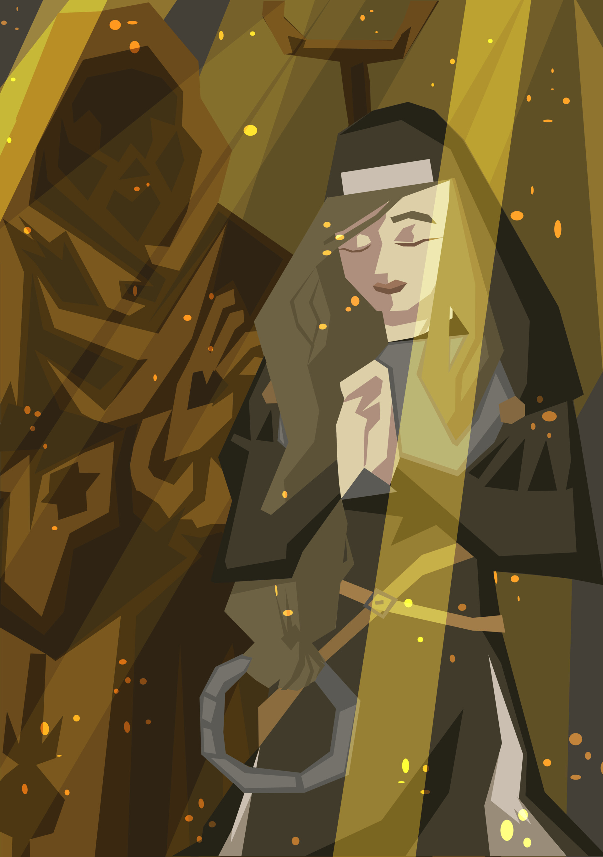 ArtStation - Nun of swords