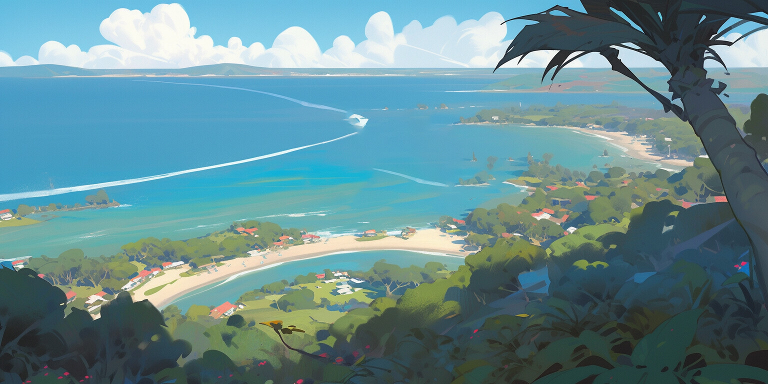 ArtStation - Tropical Island Studies