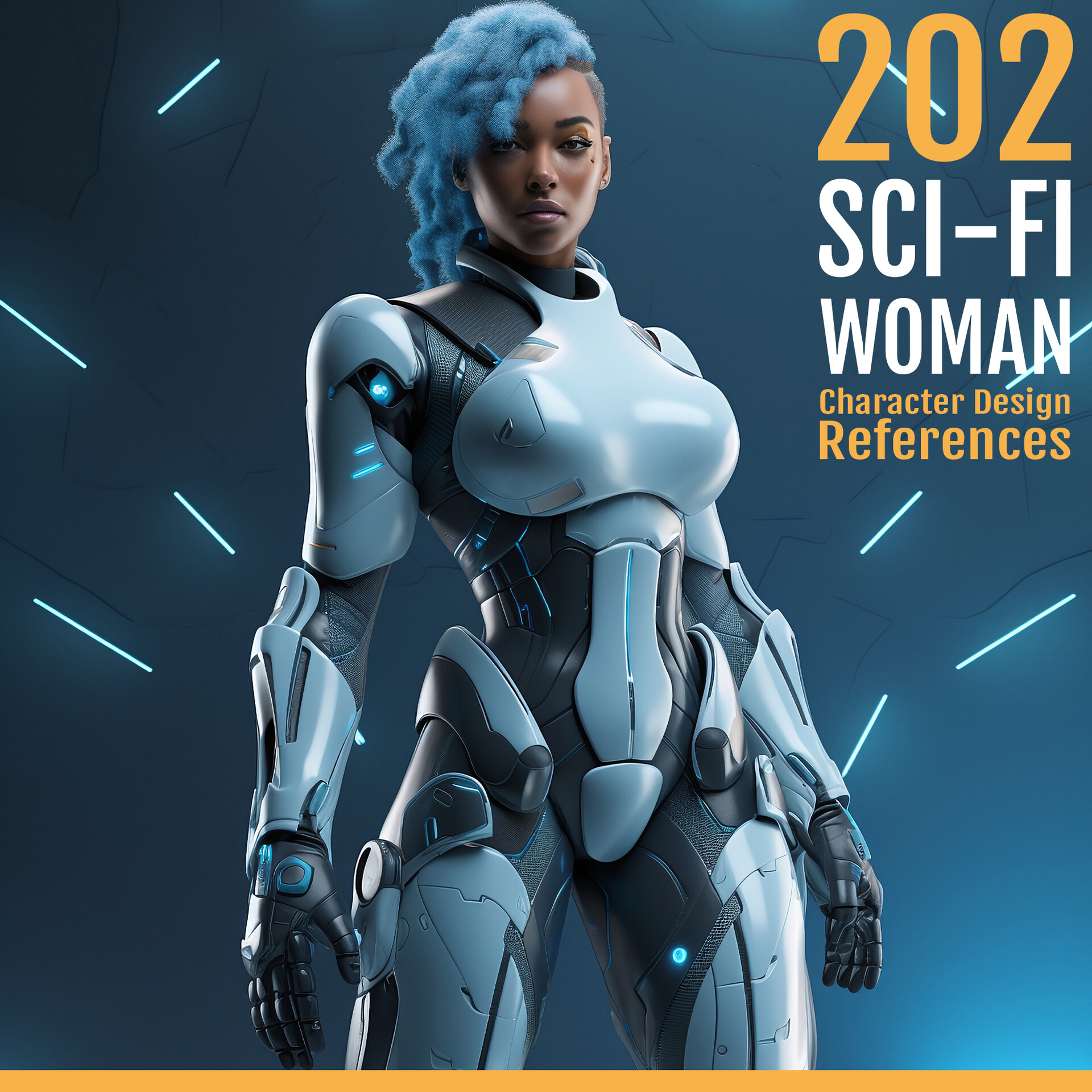 ArtStation - 202 Sci-fi Character Design Reference Images [women]
