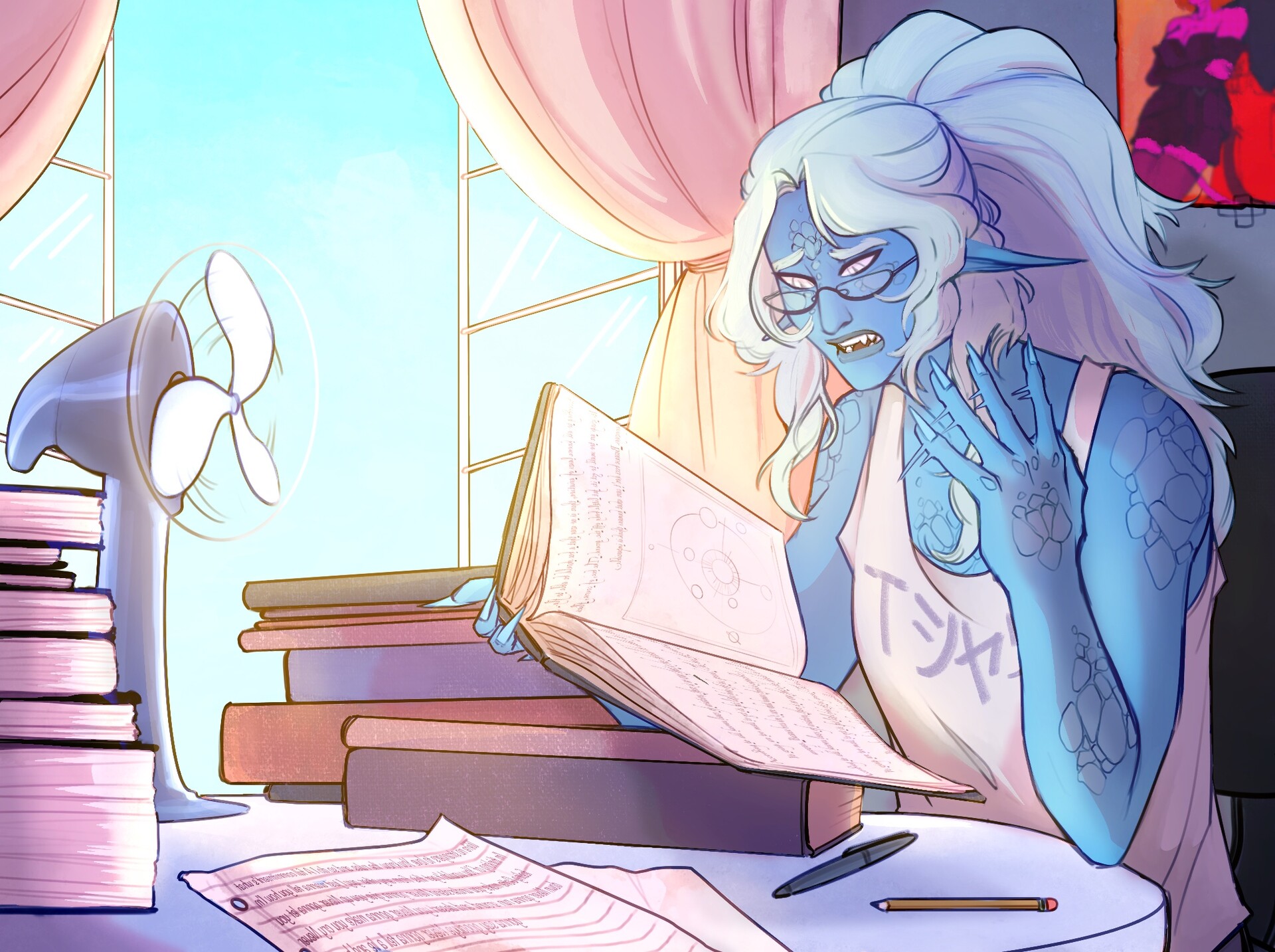 ArtStation - Dragon girl Commission