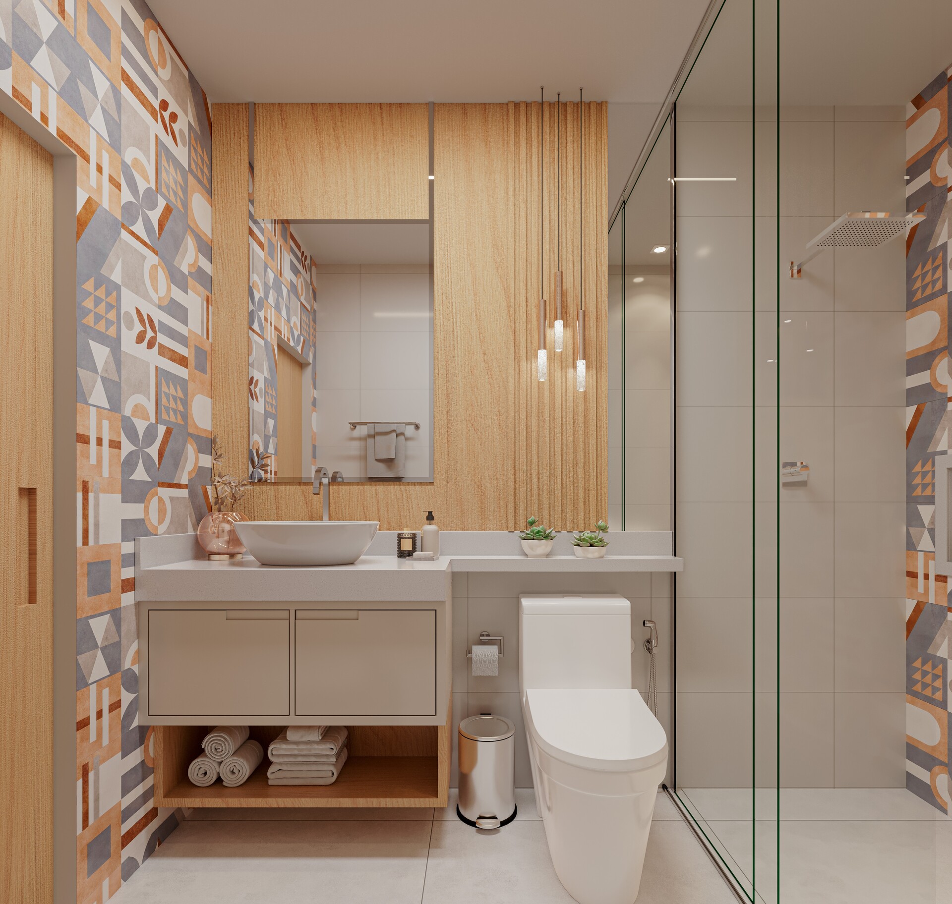 ArtStation - Bathroom Visualization