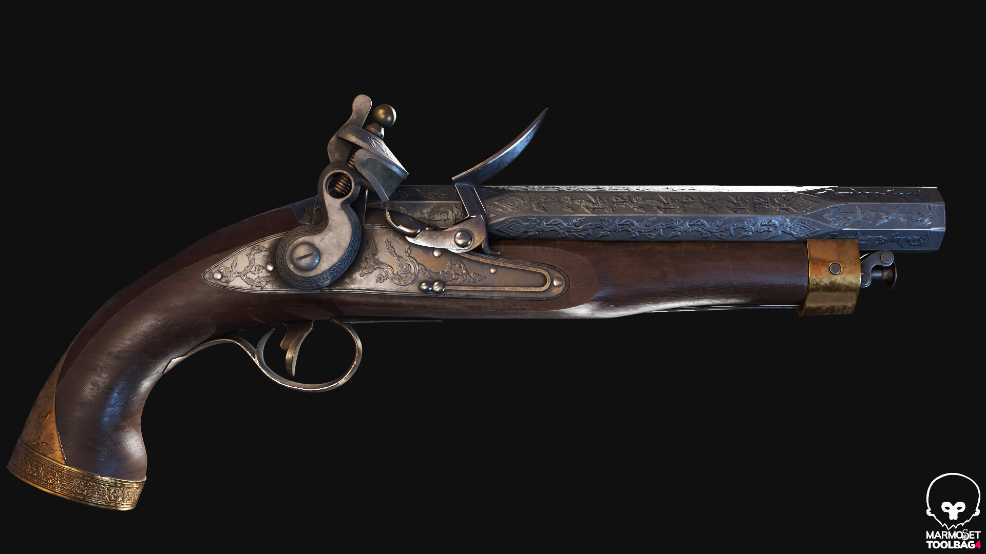 ArtStation - old gun