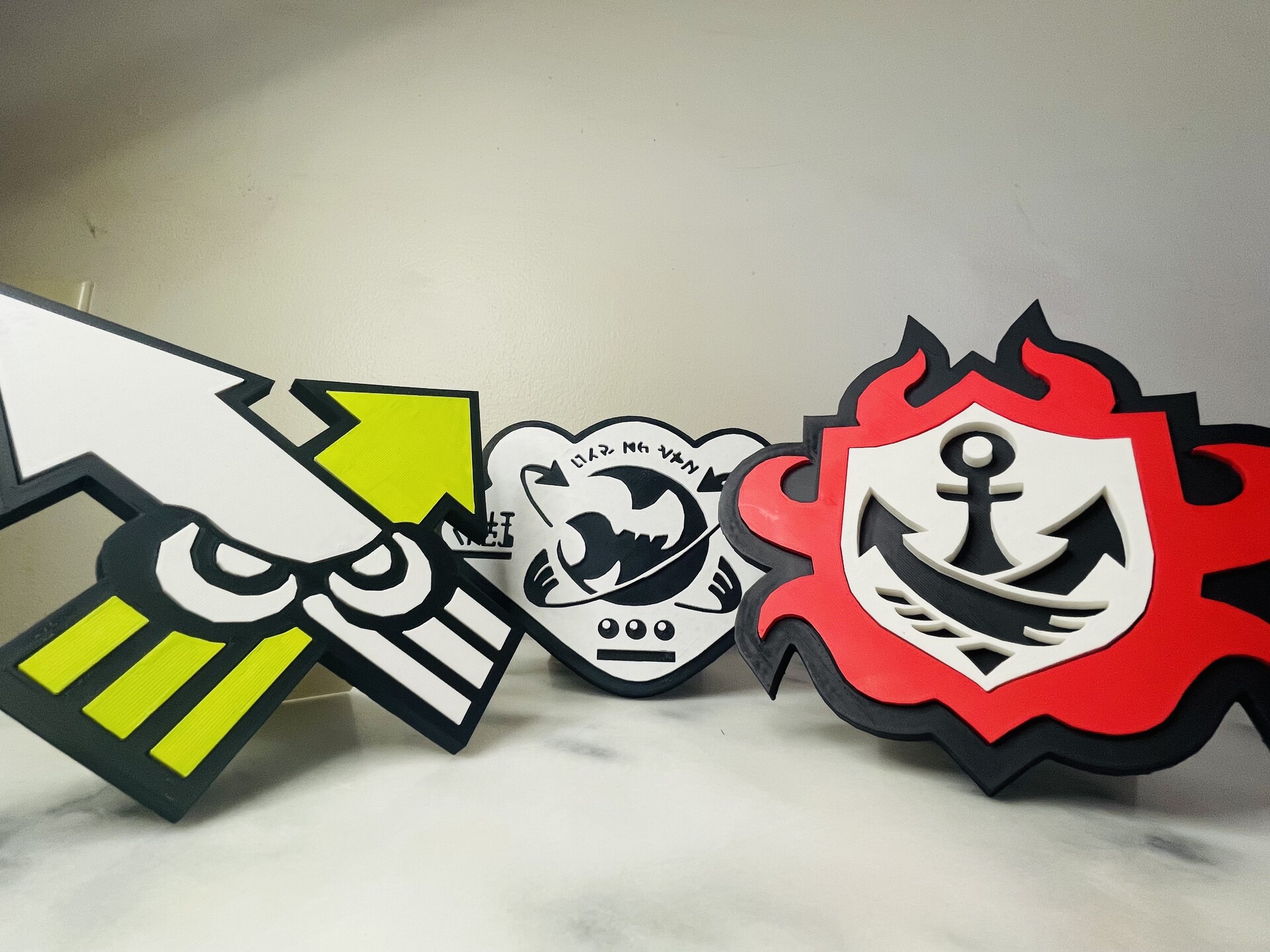 ArtStation - Splatoon badge statues