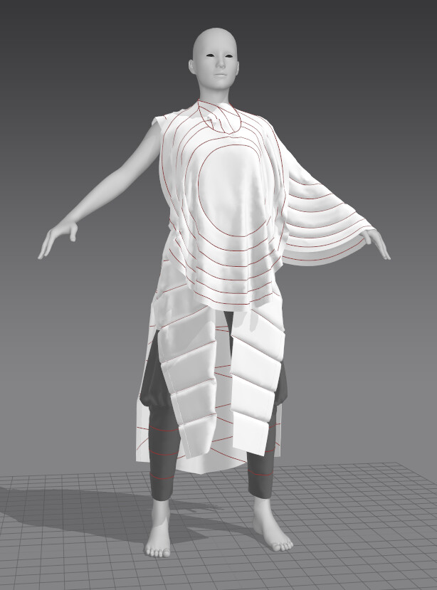 Kaan Tezcan - Free Female Cloth - For Unreal Skeleton - Free On Sketchfab