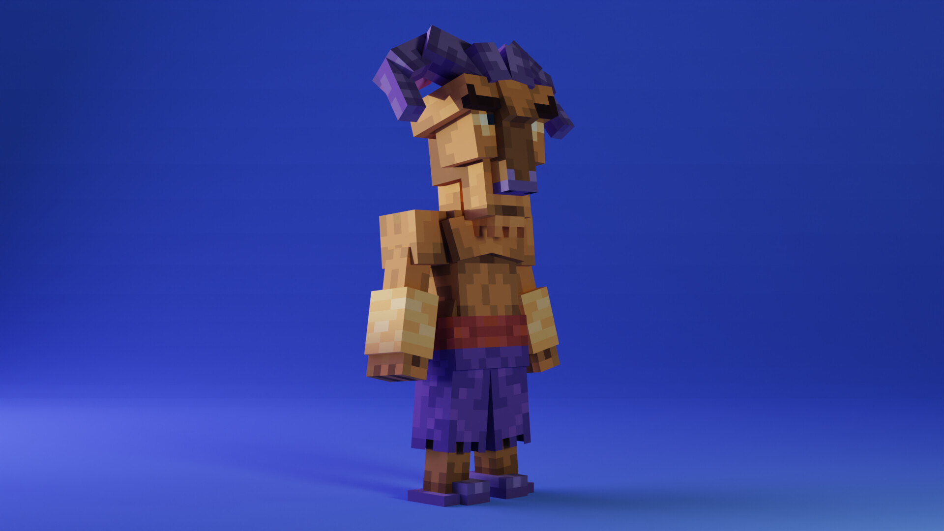ArtStation - Minecraft | 3D modeling and character animation