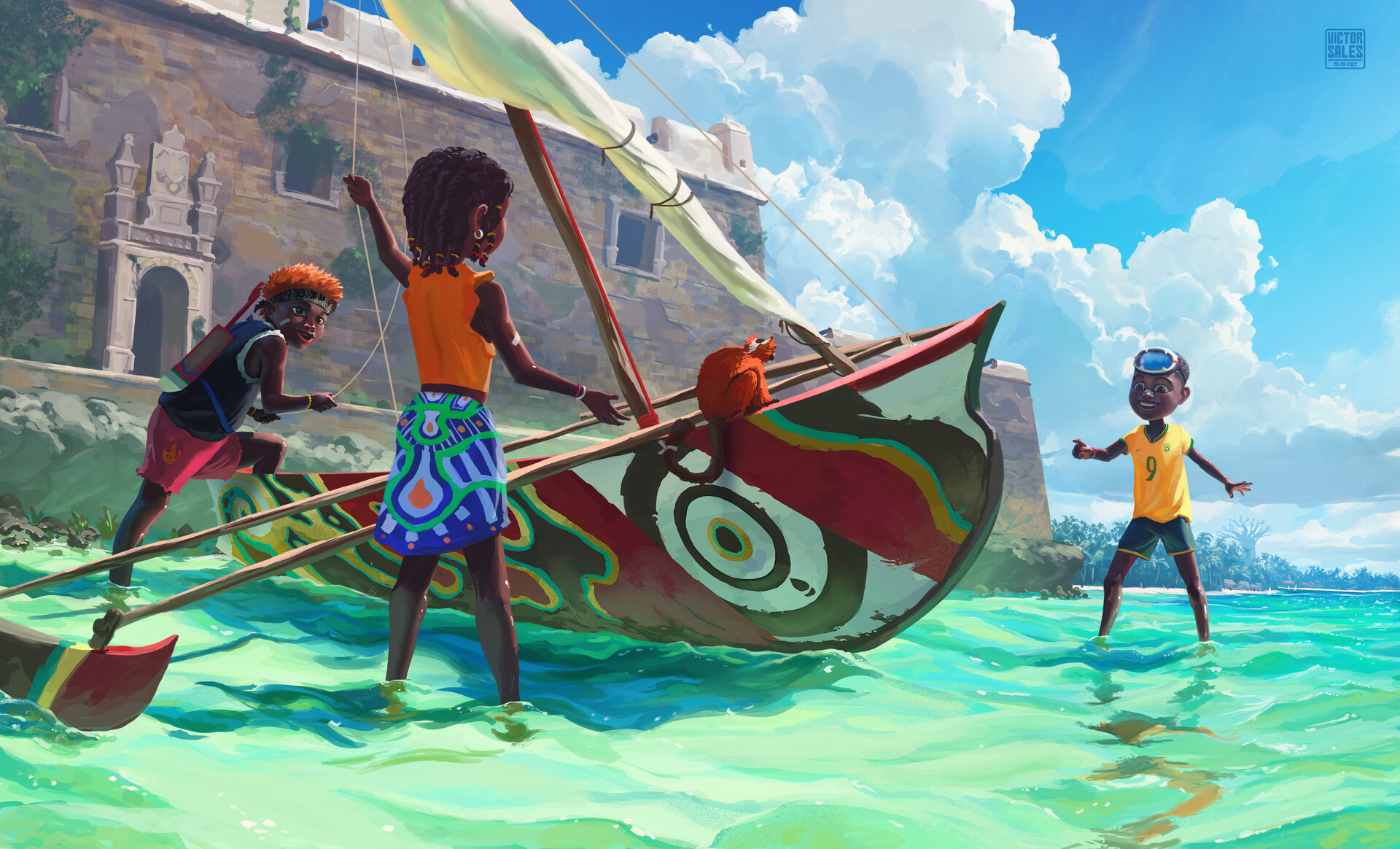 The Dhow 02 by Victor Sales : r/EbonyImagination