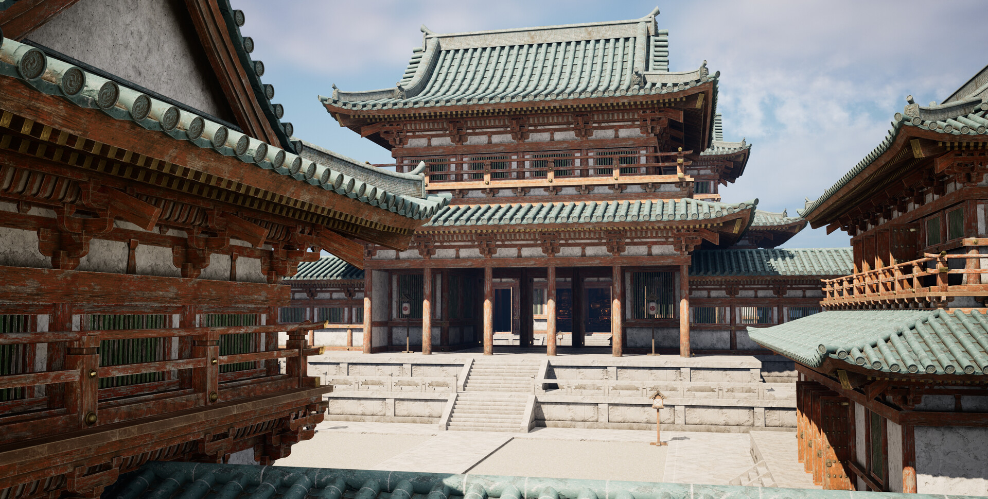 ArtStation - Japanese Modular Temple Update