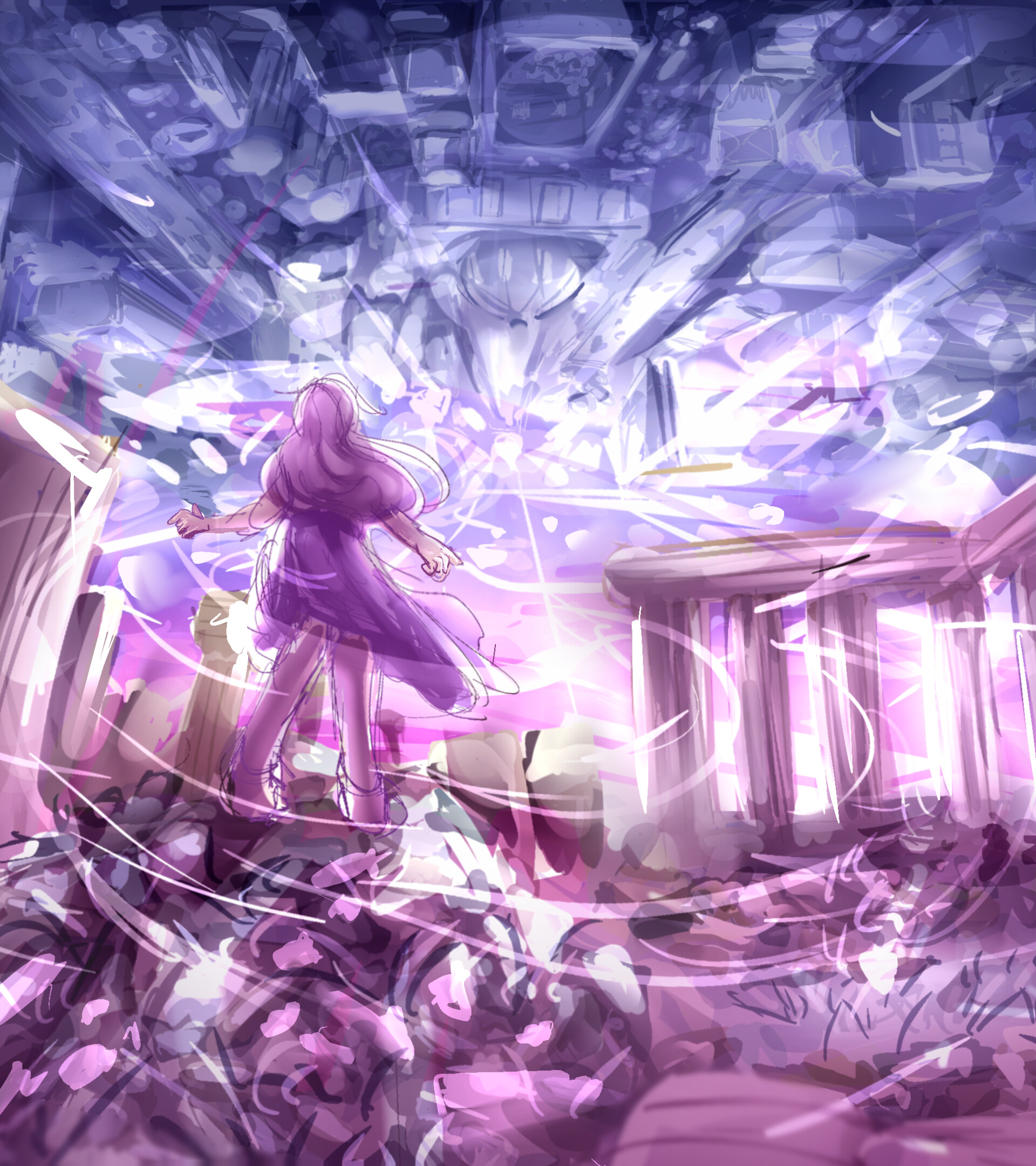 ArtStation - Sky (OC Artwork)