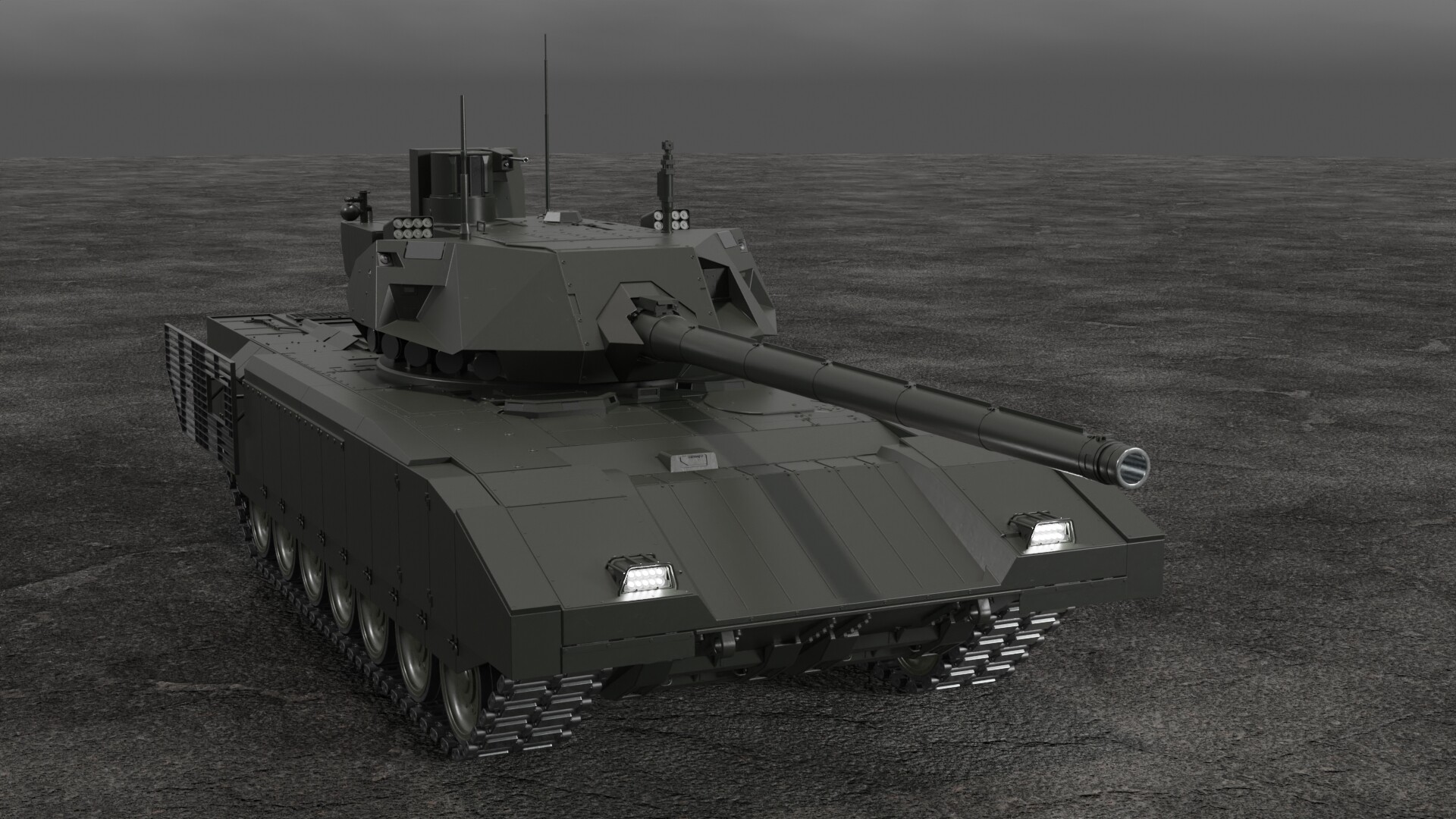 ArtStation - T-14 Armata
