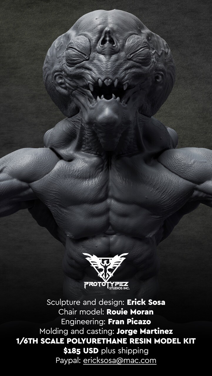 Erick Sosa - Legal Alien resin kit