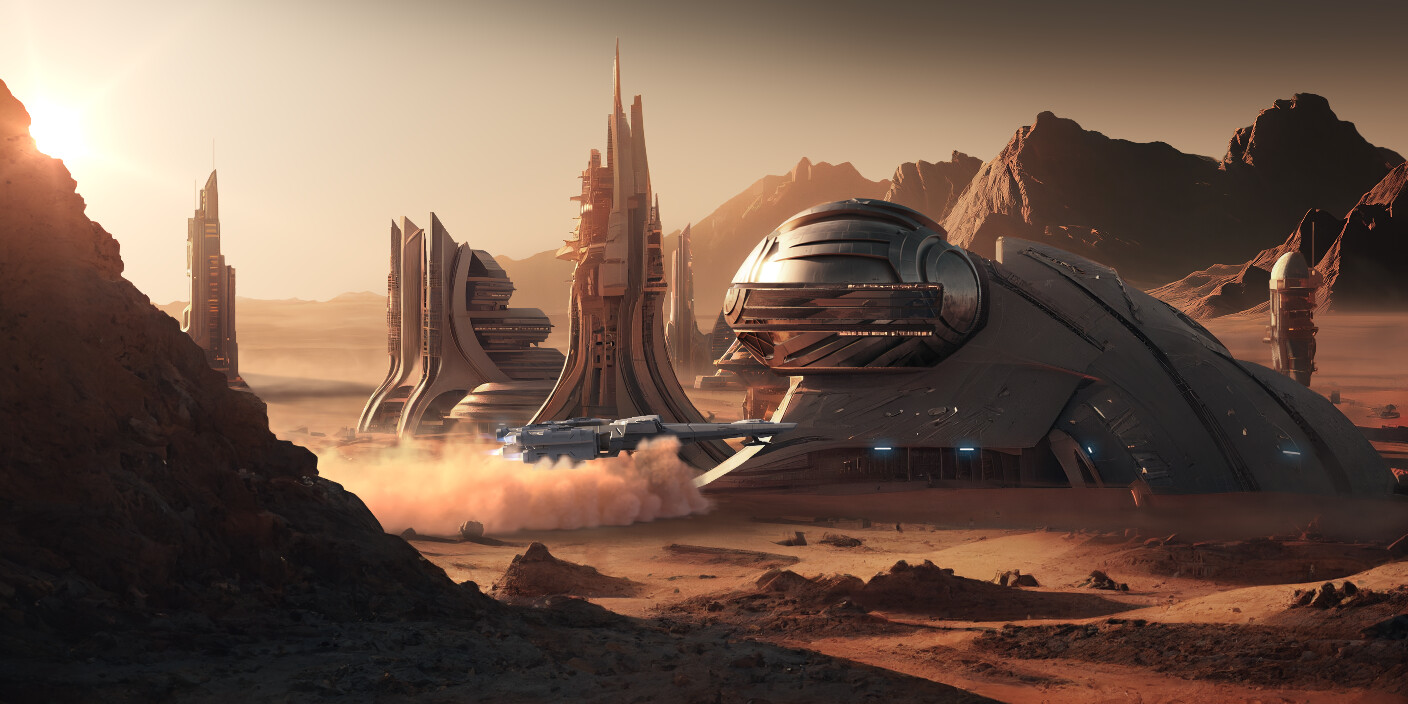 ArtStation - Mission to Mars