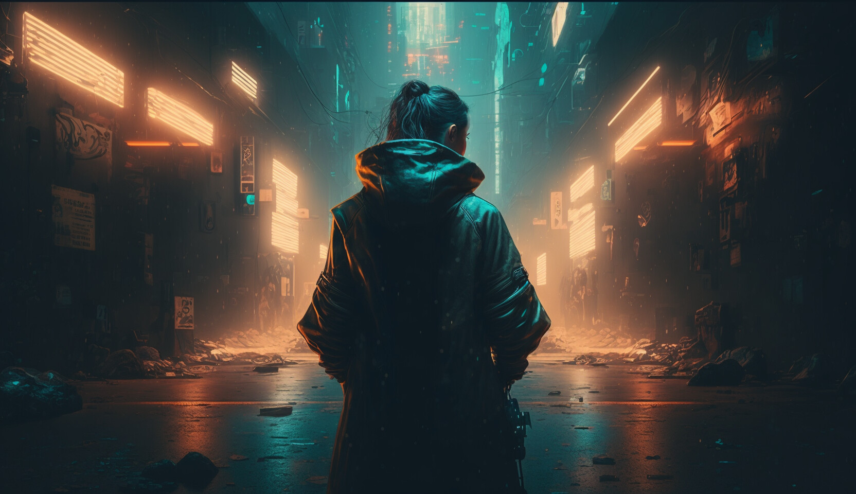 ArtStation - "The Future - People" - character concept art