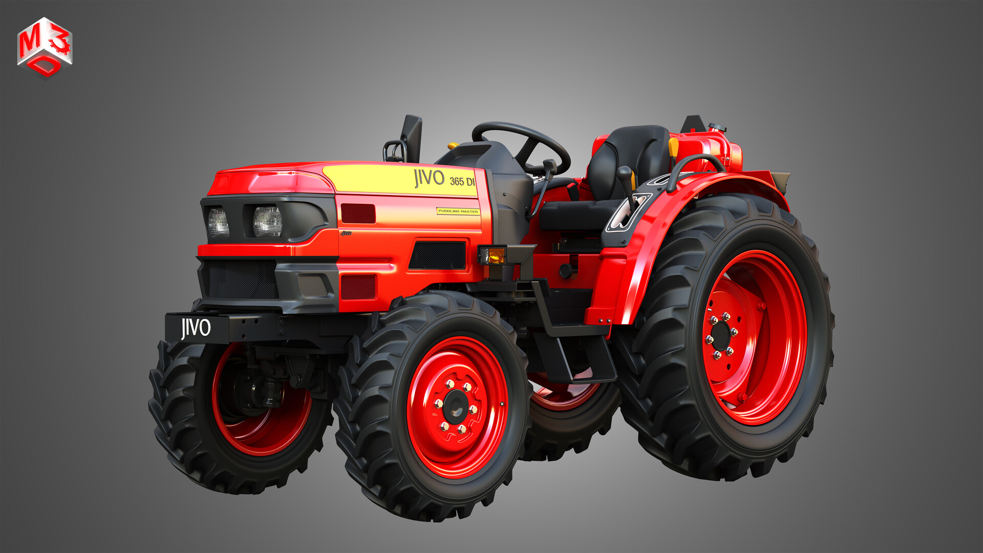 Markos 3d - Mahindra JIVO - 365DI Tractor