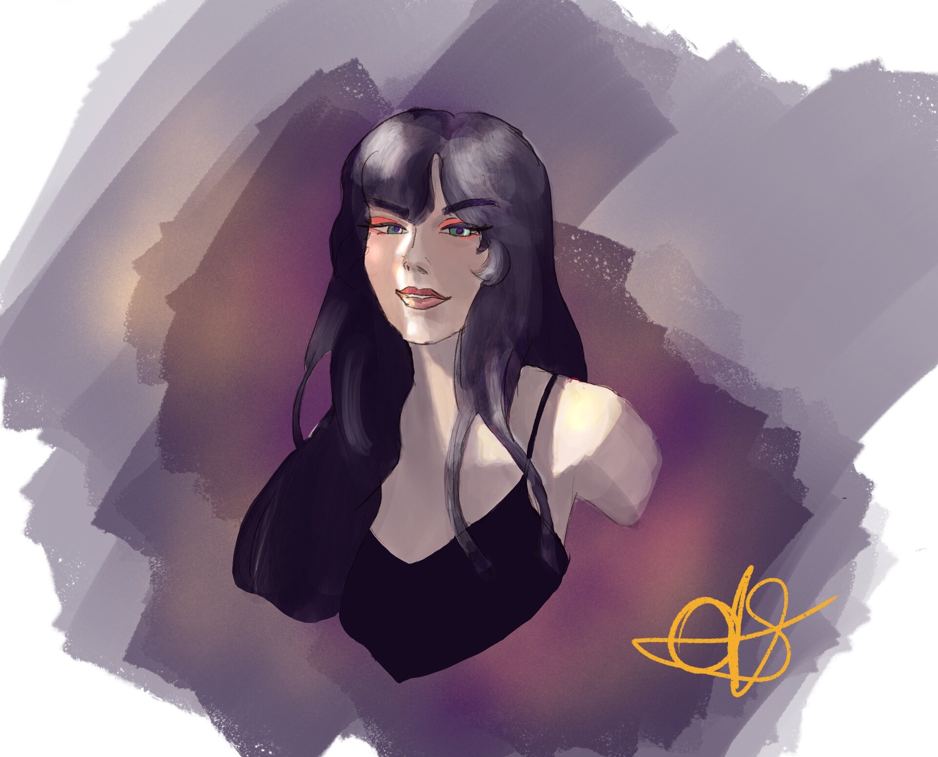 Ammon Saha - Procreate Portrait Study