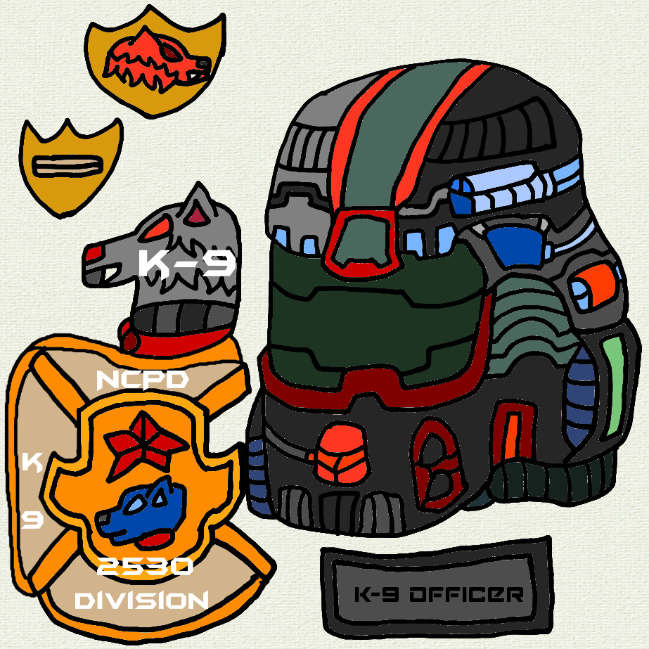 ArtStation - NCPD K-9 Division