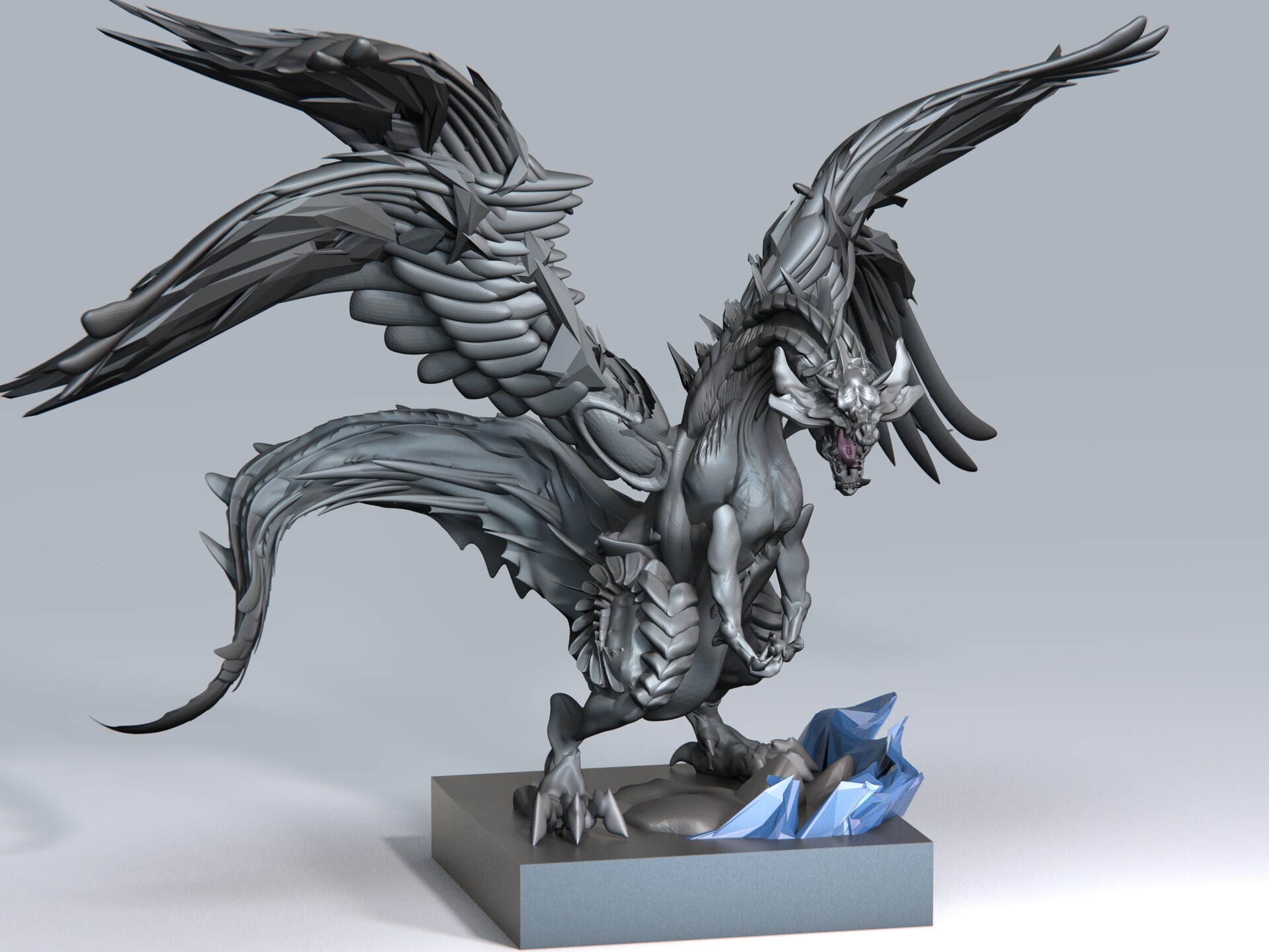 ArtStation - Dragon Concept (Final Fantasy Style)