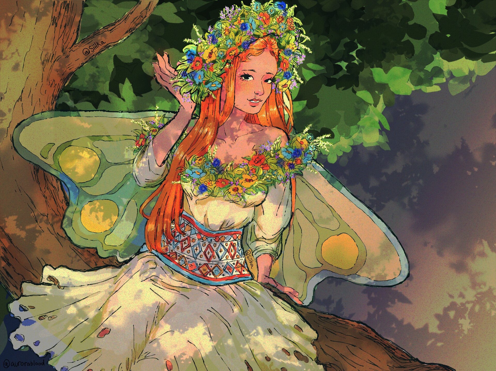 ArtStation - Fairy book cover