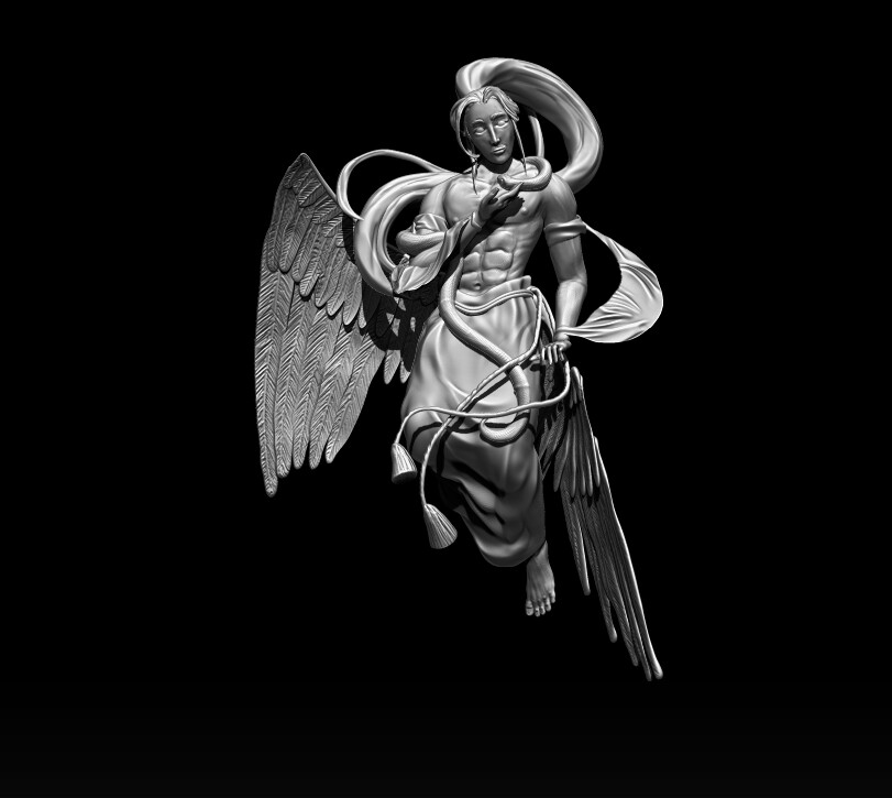 ArtStation - Angel - Matcap renders