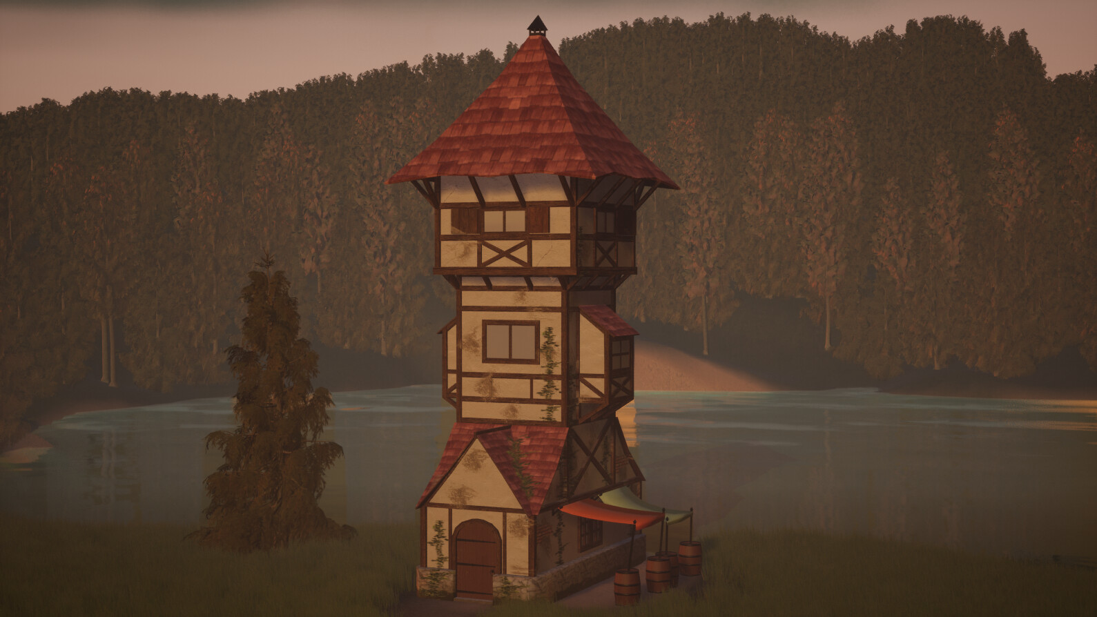 ArtStation - Lake House