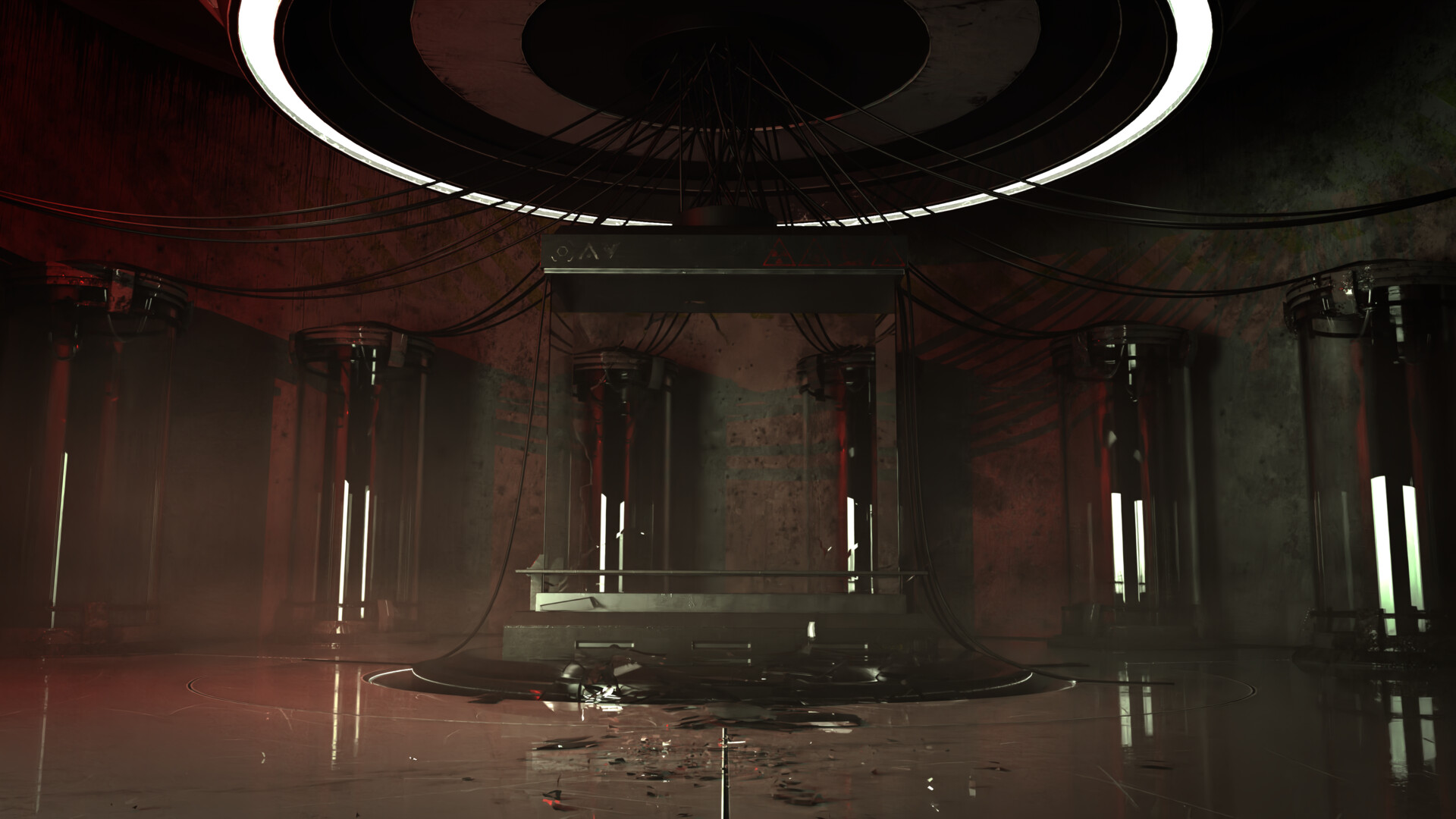 ArtStation - Abandoned Cryogenic Lab - Phase 1