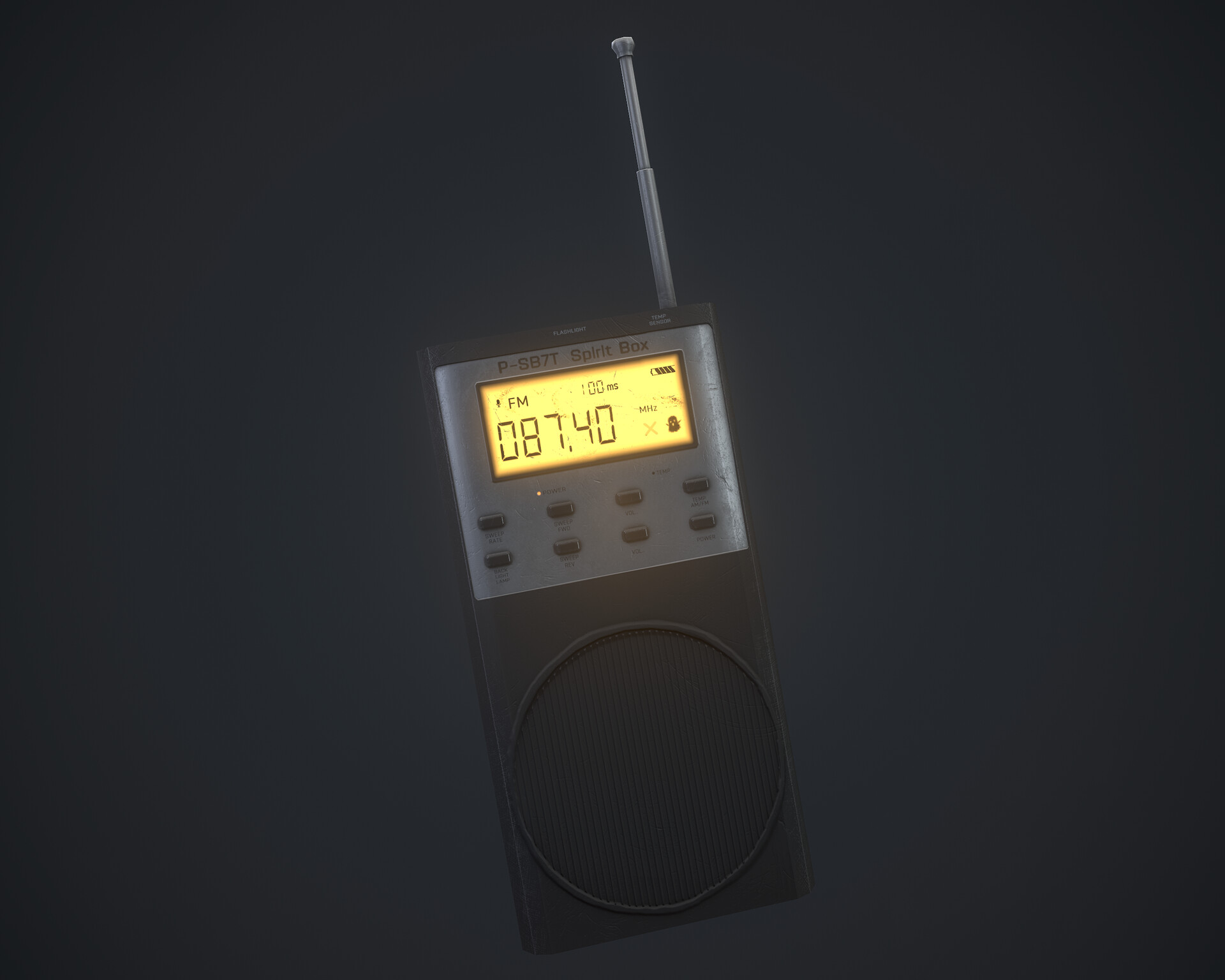 ArtStation - Ghost Radio from Phasmaphobia