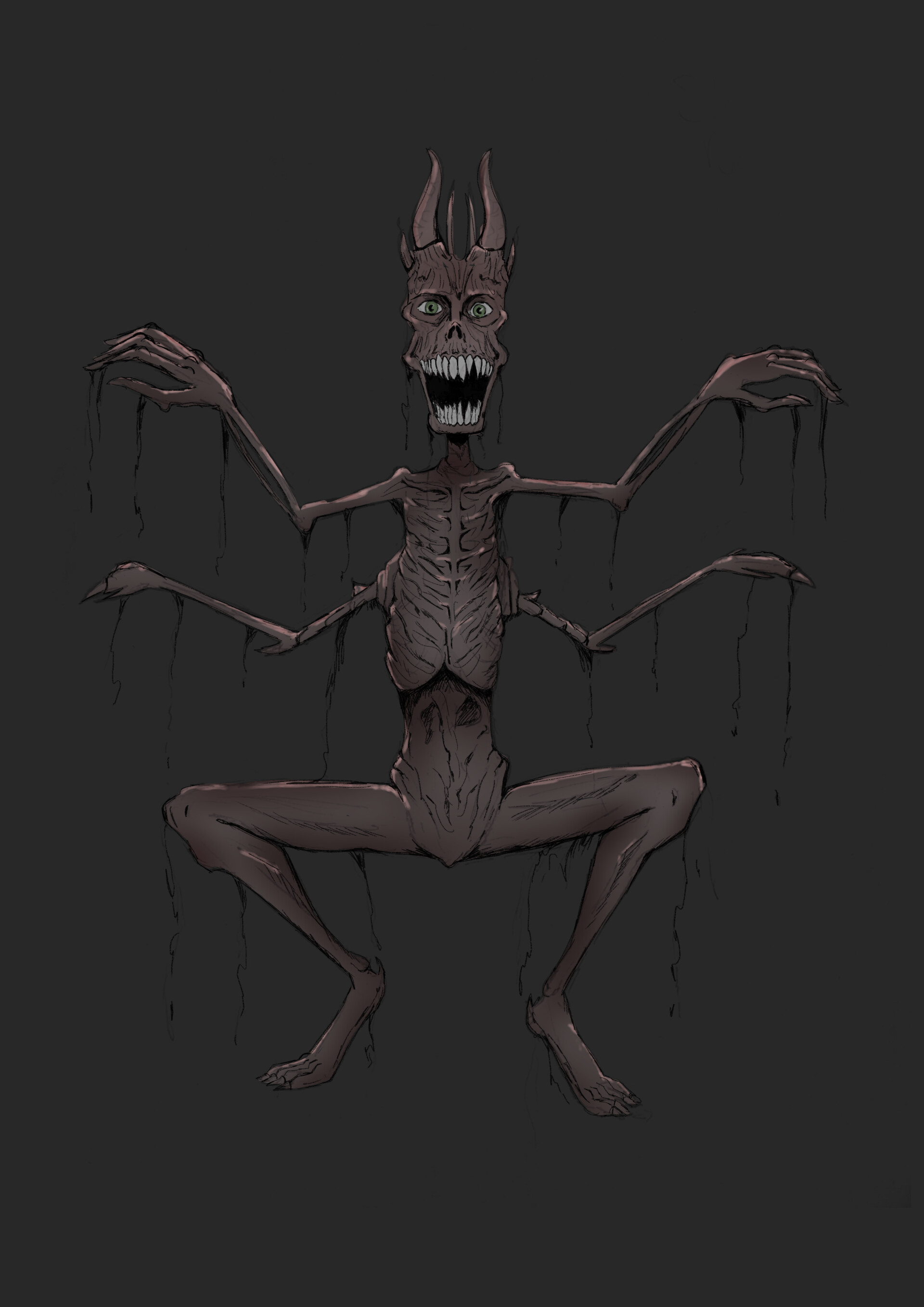 ArtStation - Sleep paralysis demon concept art